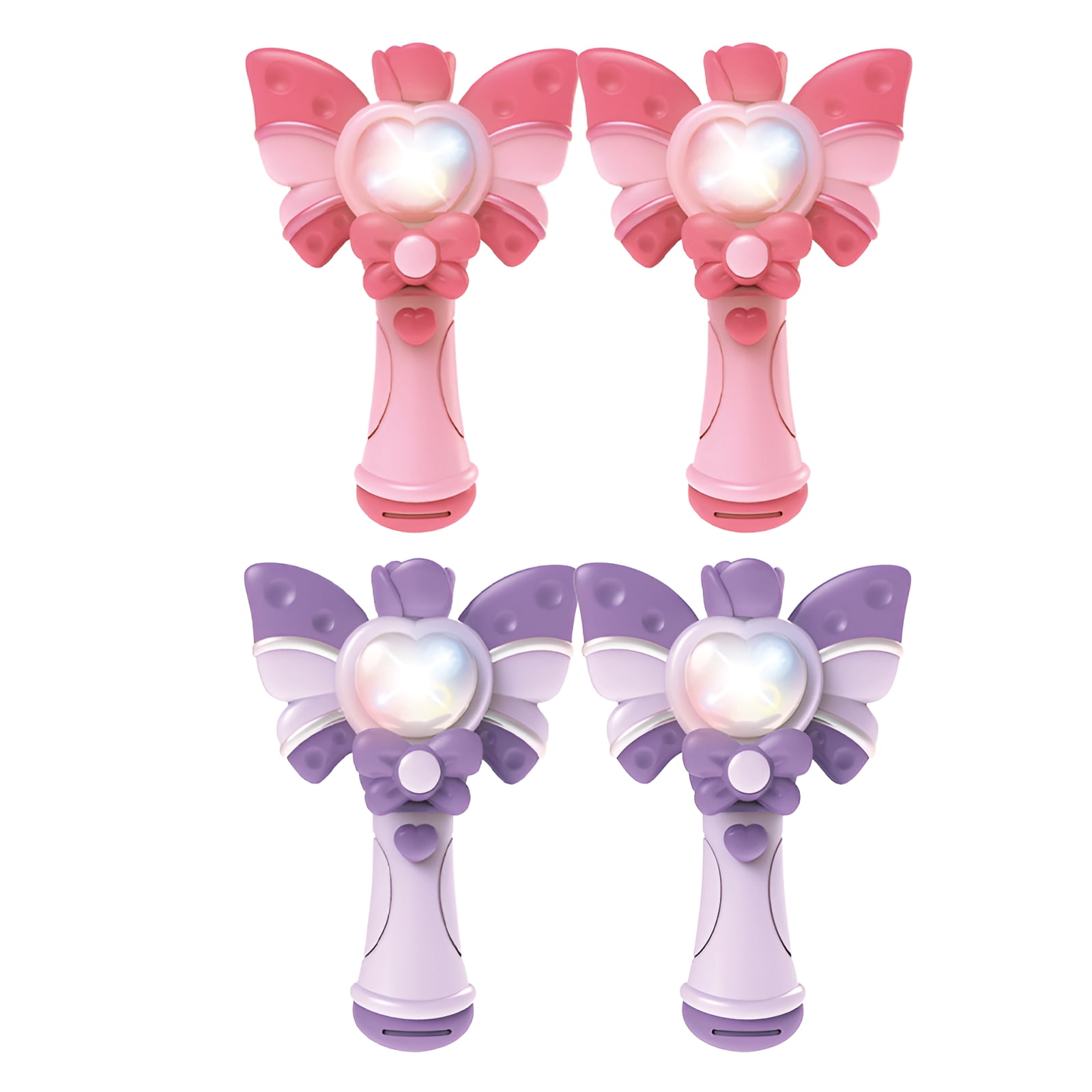 BESTSKY 4Pcs Glinda Wand,Quick Glow Change Magic Wand,Fast Color Twist ...