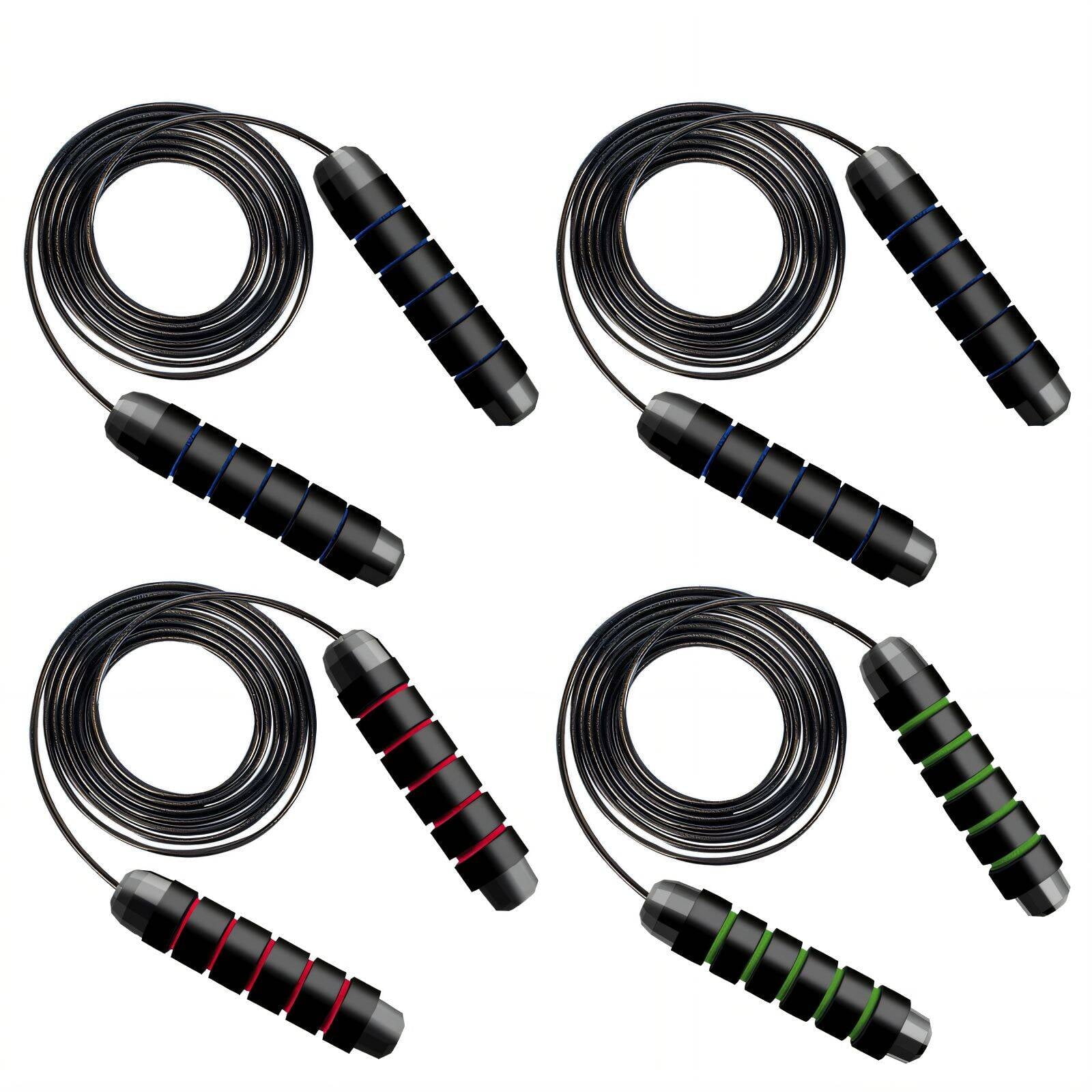 BESTSKY 4Pcs Jump Rope,Comfy Foam Handle Kids Jump Rope,Thoughtful ...