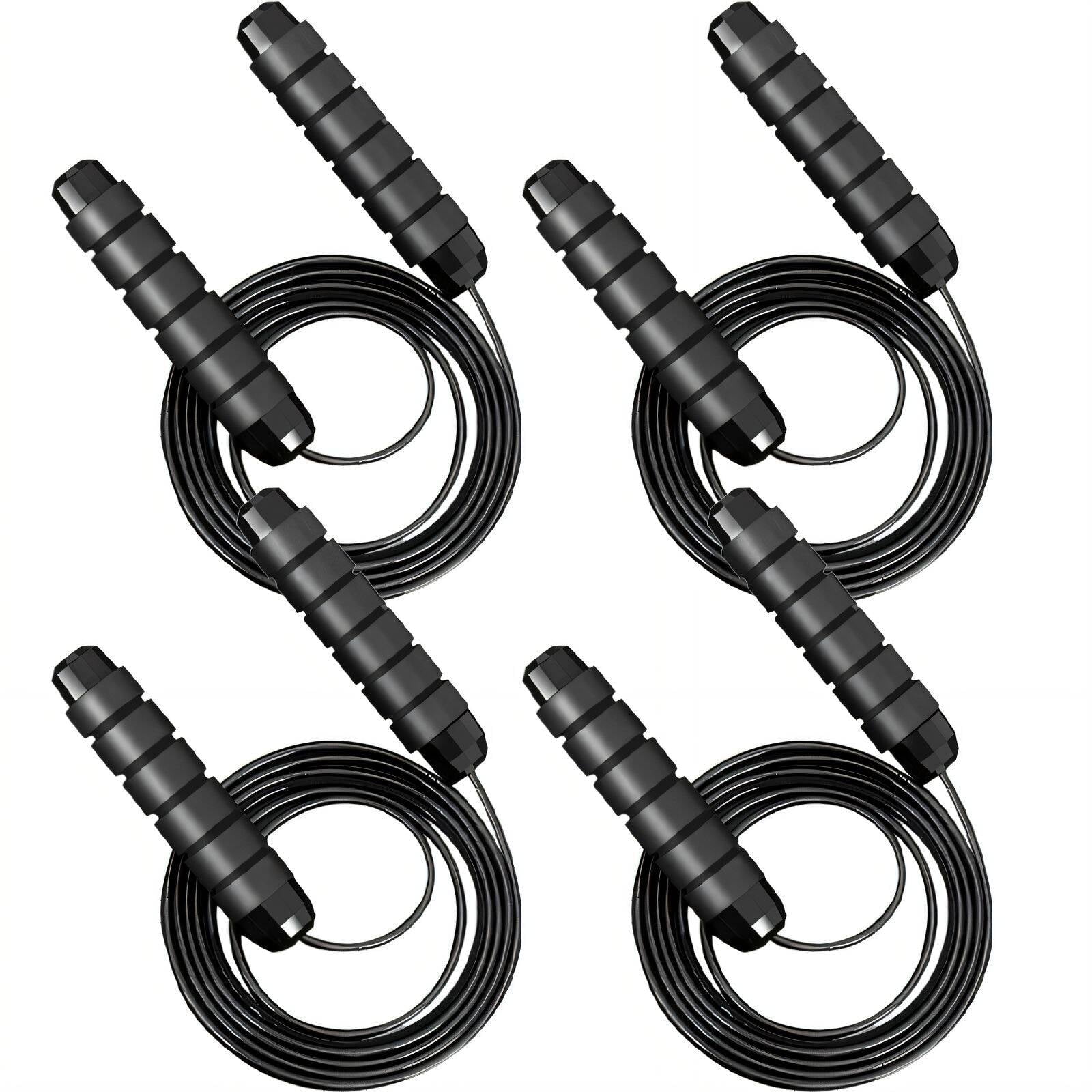 BESTSKY 4Pcs Jump Rope,Fast Weight Loss Kids Jump Rope,Steel Bearings ...