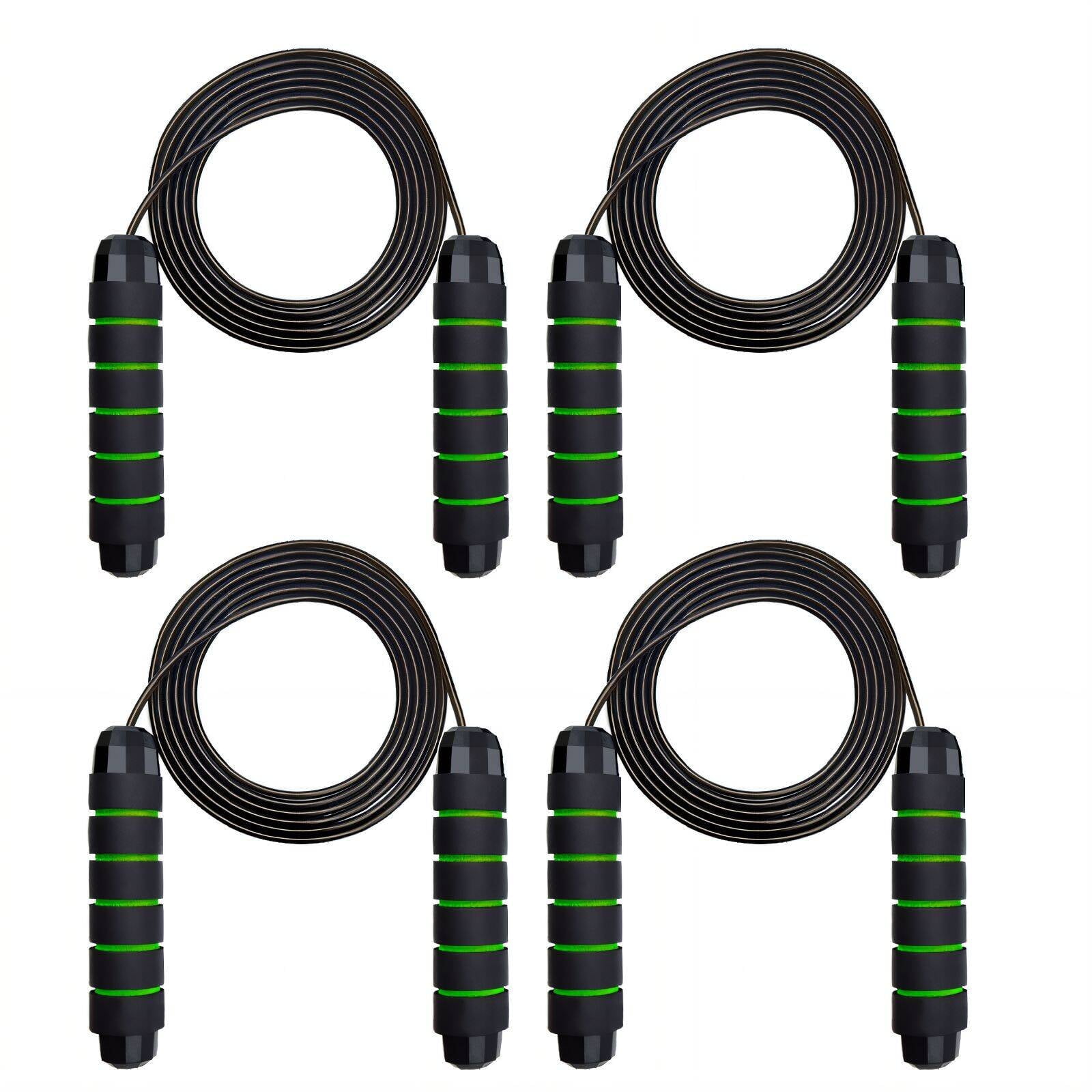 BESTSKY 4Pcs Jump Rope,Steel Wire Core Kids Jump Rope,Stable Rope Body ...