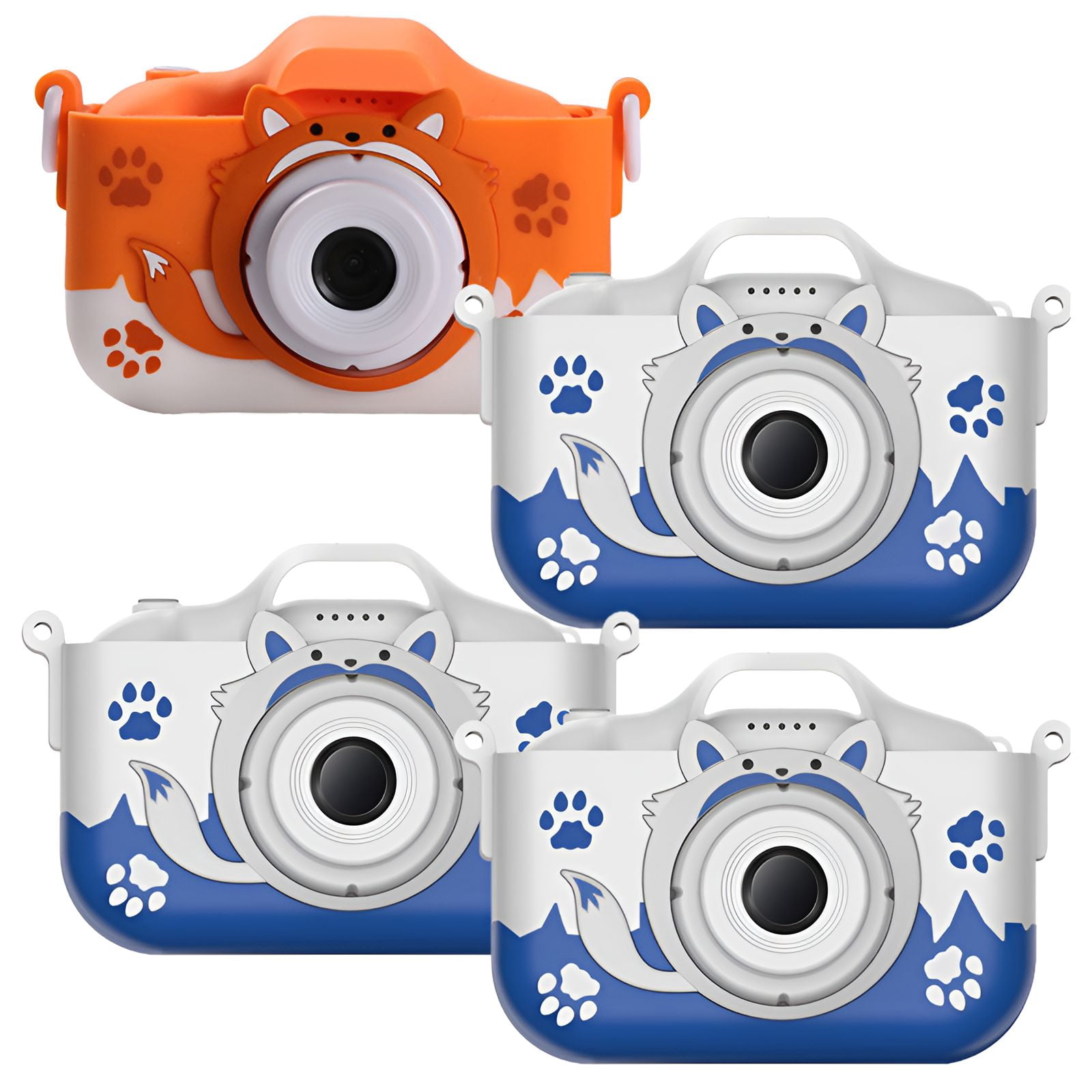 BESTSKY 4Pcs Kids Camera,Crystal-Clear Imaging Function Kids Cameras ...