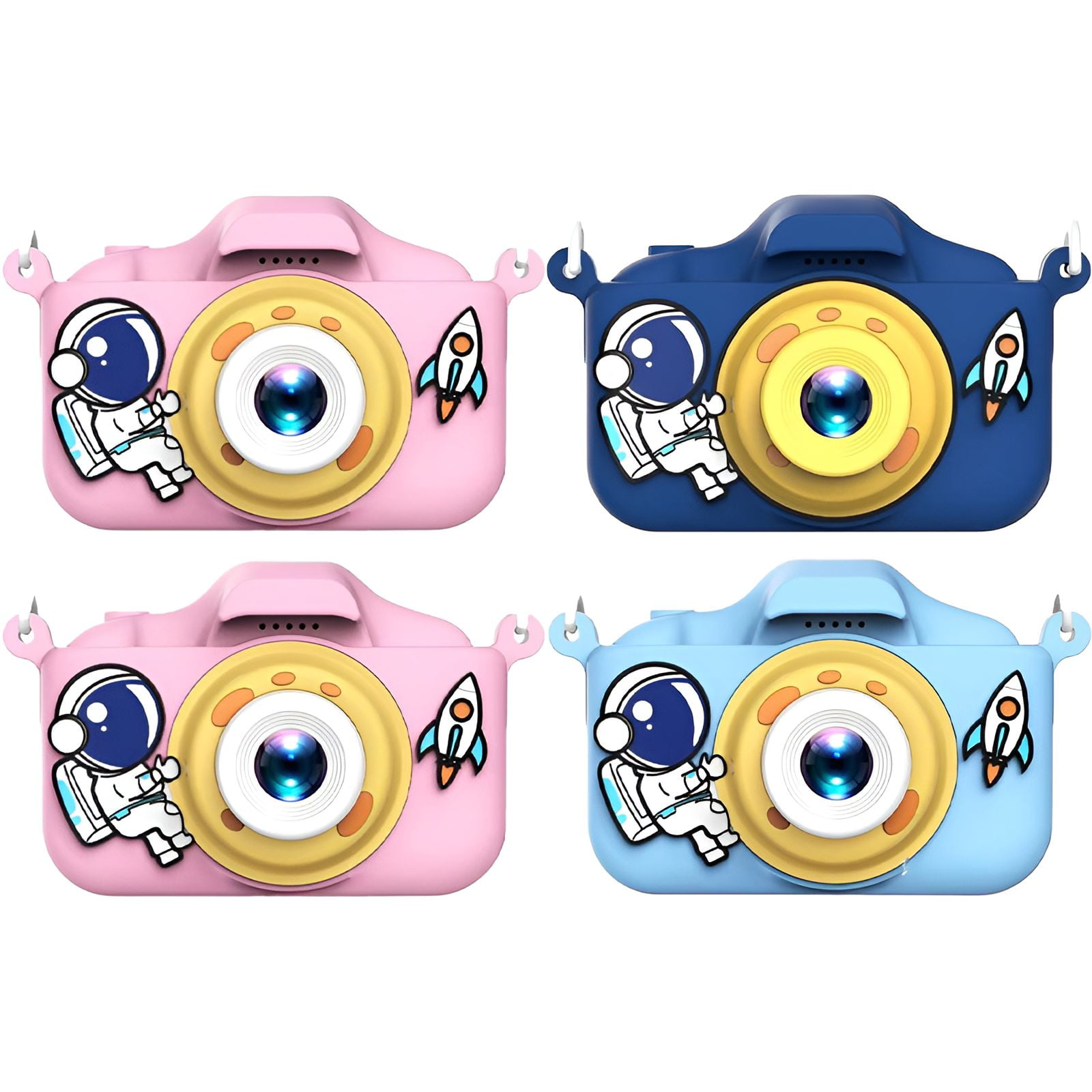 BESTSKY 4Pcs Kids Camera,High-Pixel Sensor Quick Record Instant Print ...