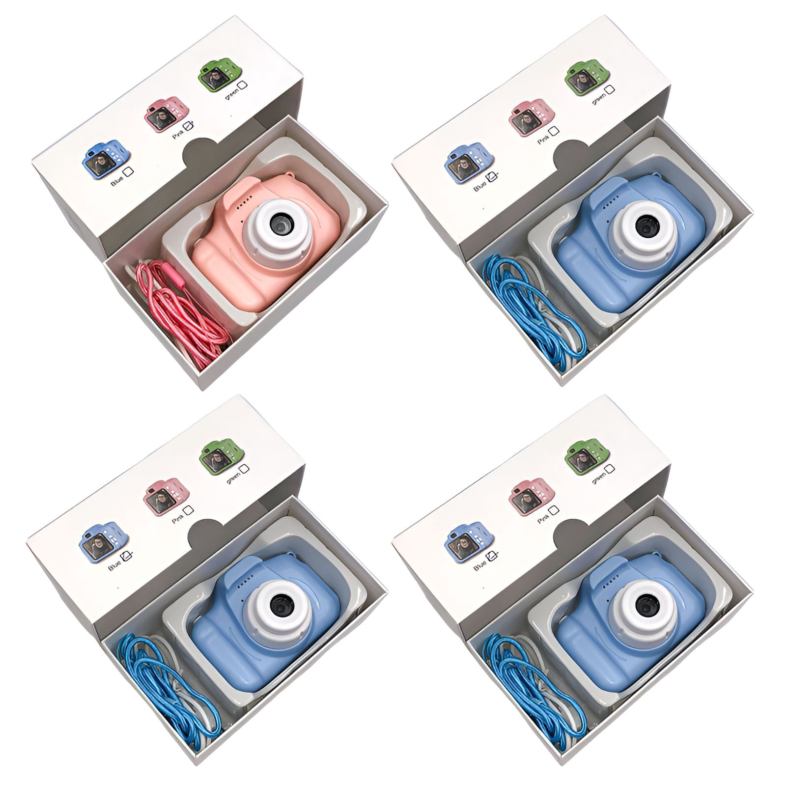 BESTSKY 4Pcs Kids Camera,Self-Timer and Effortless Self-Portraits Kids ...