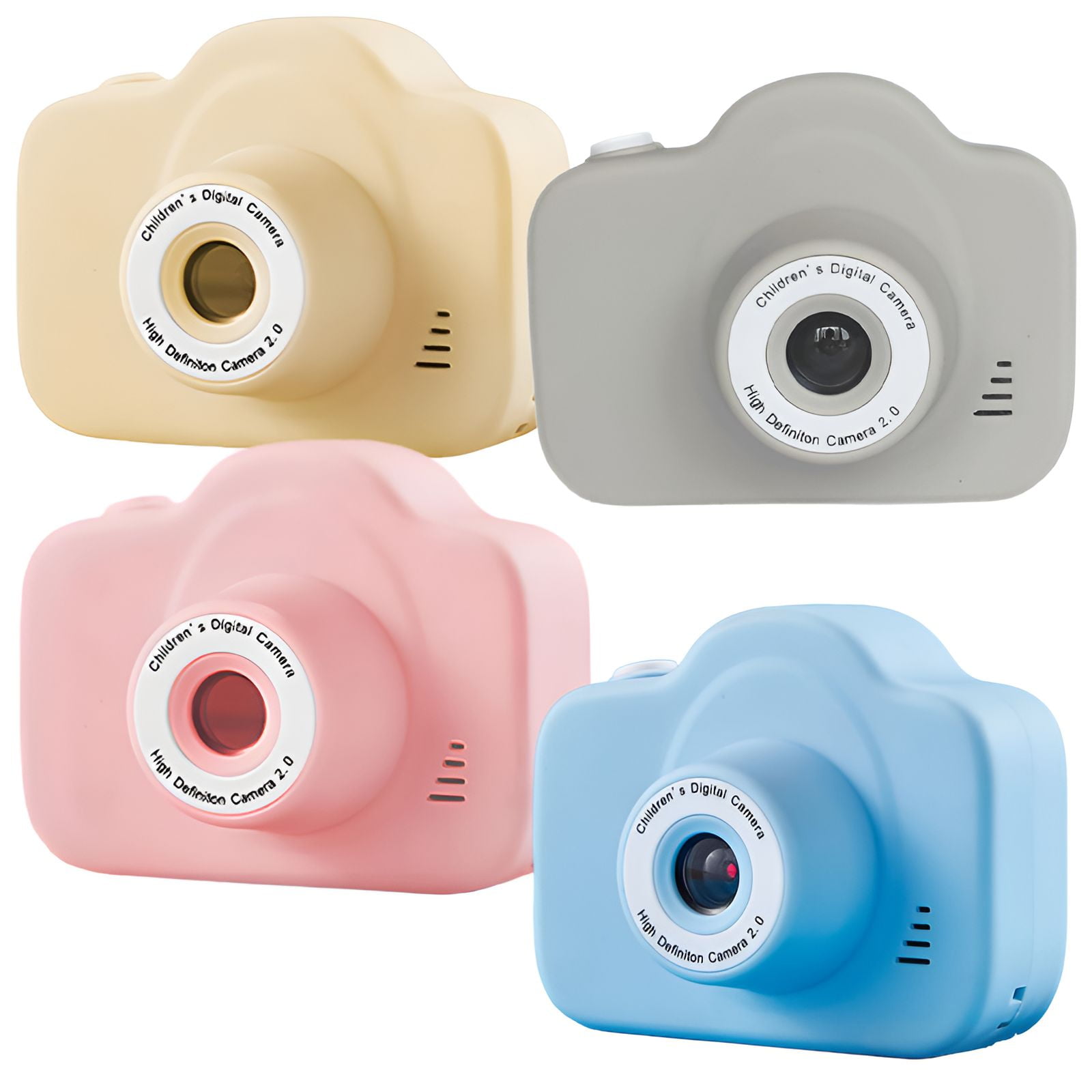 BESTSKY 4Pcs Kids Camera,Sound System and Mellow Tones Kids Cameras ...