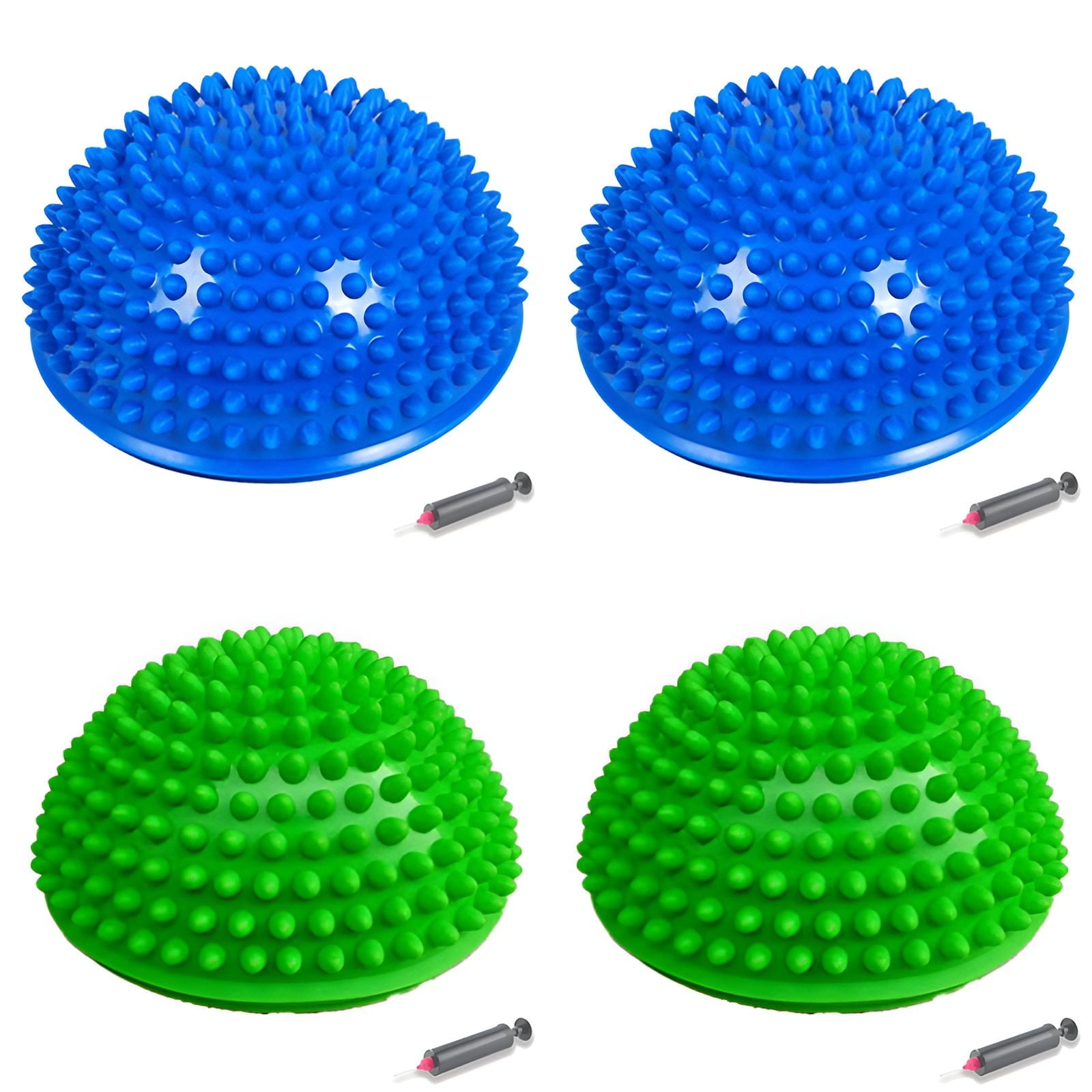 BESTSKY 4Pcs Massage Ball,Half-Sphere Form Contours Body Massage Roller ...