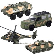 CORPER TOYS Kids Action Military Truck: Diecast Metal & Plastic, Off ...