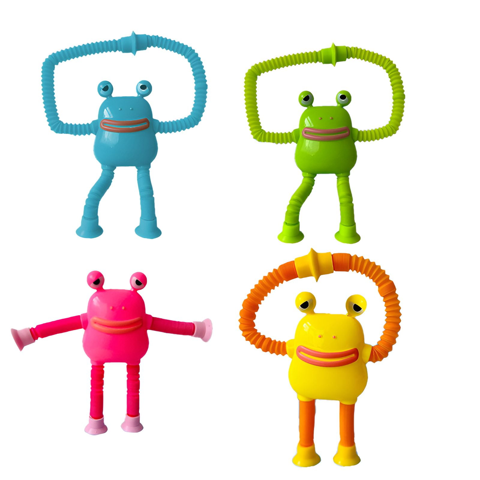 BESTSKY 4Pcs Pop Tubes,Limber Stretch Sensory Toys,Sleek Stretch Flow ...