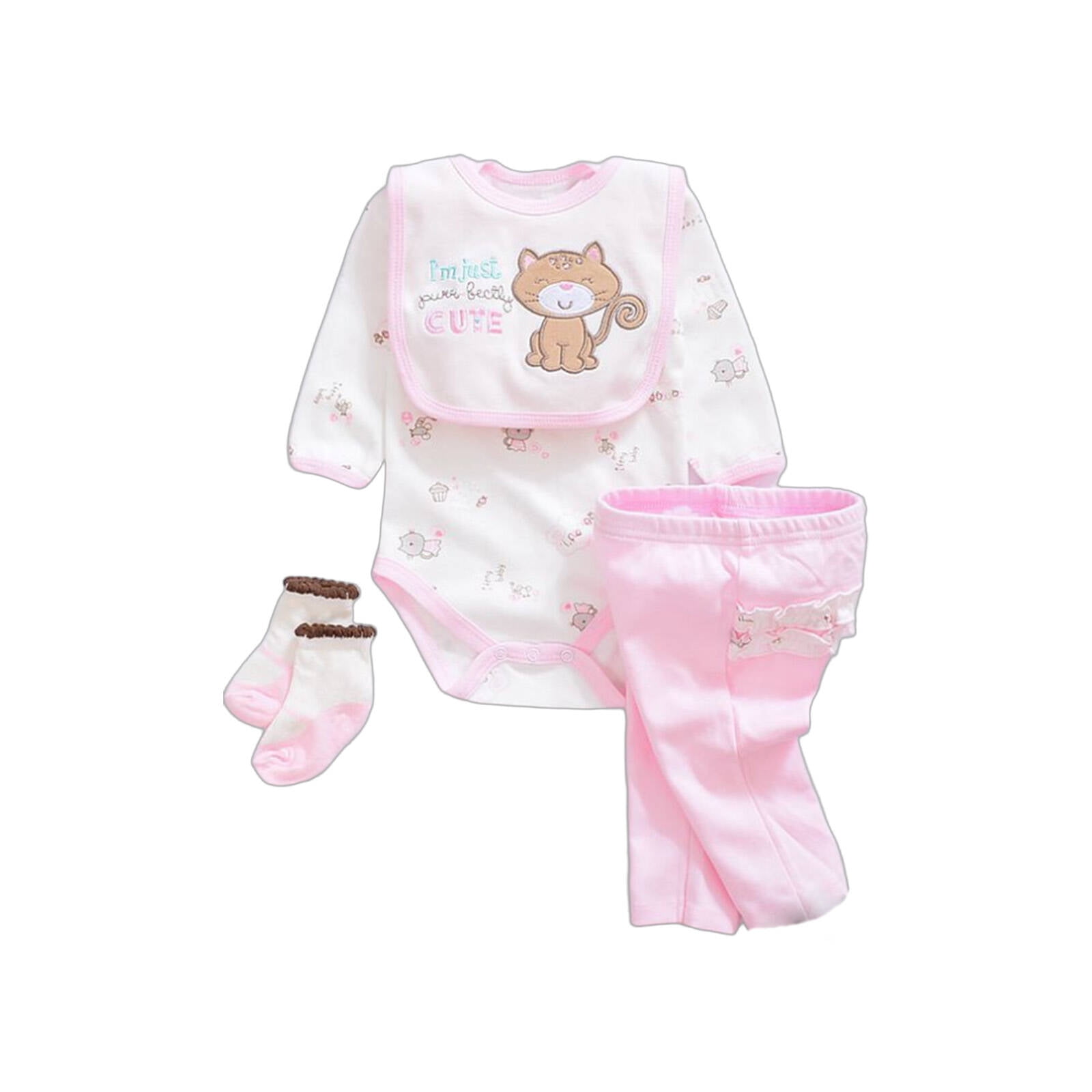 BESTSKY 4Pcs Reborn Doll Clothes 20-22 inch Realistic Doll 20 inch Baby ...