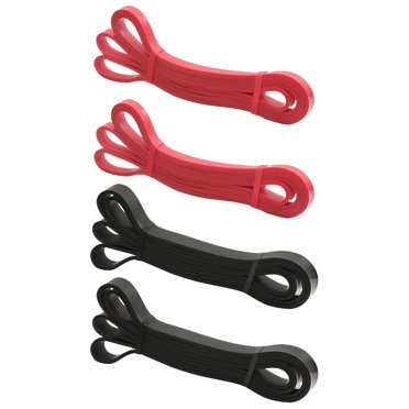 Emapoy Workout Exercise Power Resistance Bands, Set of 4 for Body ...