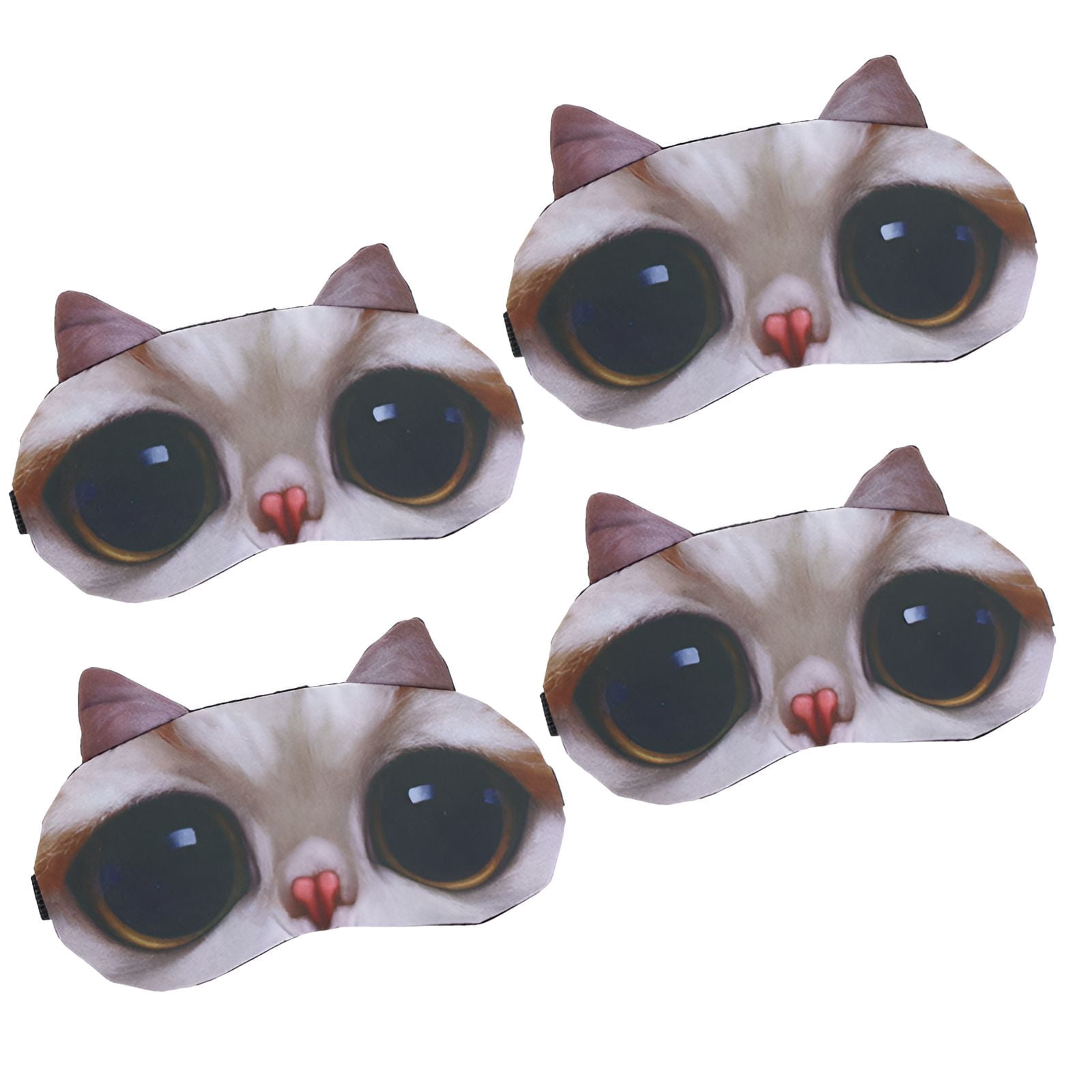 BESTSKY 4Pcs Sleep Mask,Comfortable Eye Drowsy Sleep Mask,Comfortable ...