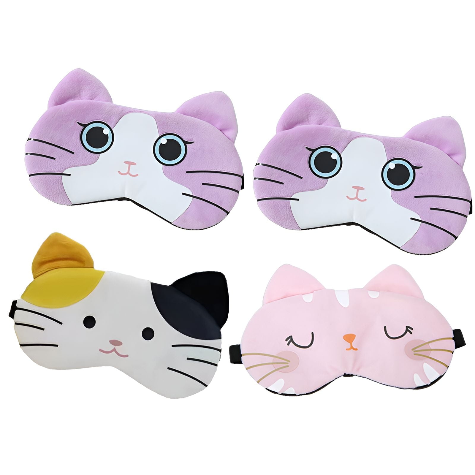 BESTSKY 4Pcs Sleep Mask,Comfortable Fit Kids Sleep Mask,Comfortable Eye ...