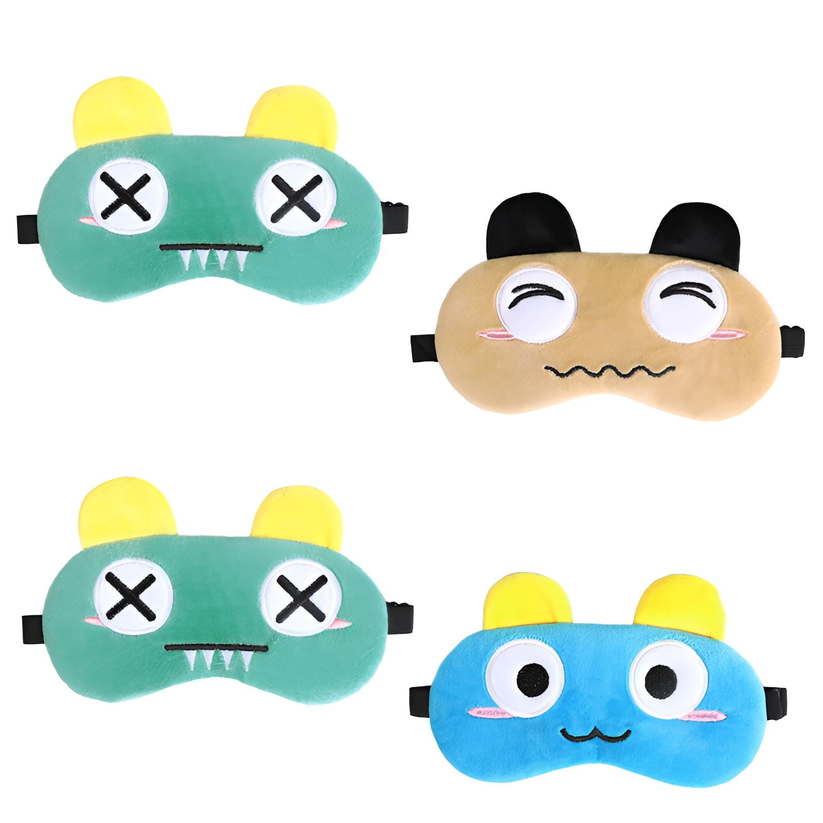 BESTSKY 4Pcs Sleep Mask,Light Block Kids Sleep Mask,Comfortable Mask ...