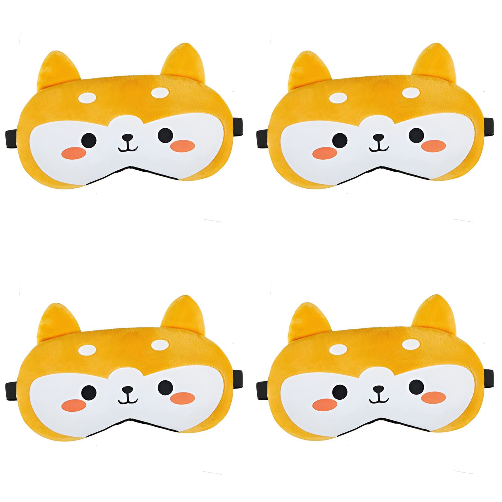 BESTSKY 4Pcs Sleep Mask,Soft Relaxation Drowsy Sleep Mask,Comfortable ...