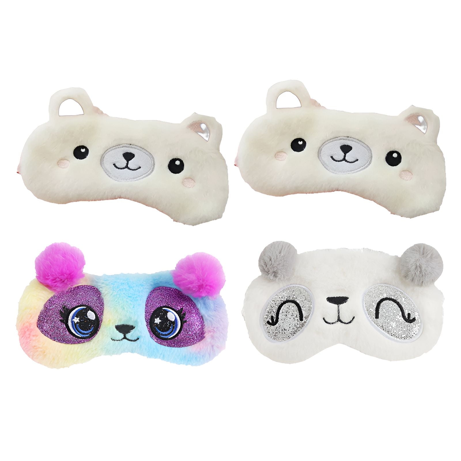 BESTSKY 4Pcs Sleep Mask,Soft Relaxation Kids Sleep Mask,Comfortable Fit ...