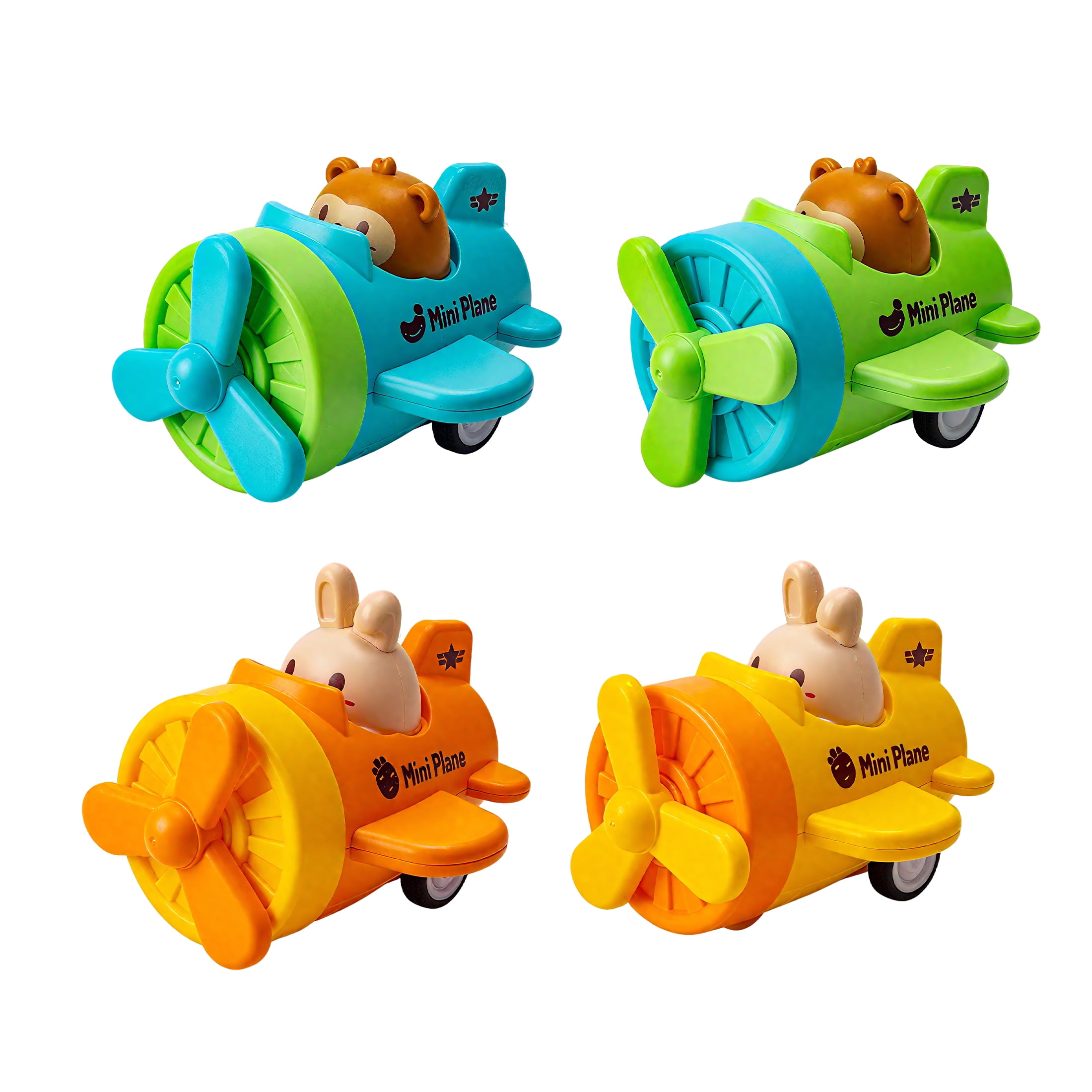 BESTSKY 4Pcs Toy Cars,Plastics Cars Toys,Small Size Diecast Cars,style2 ...