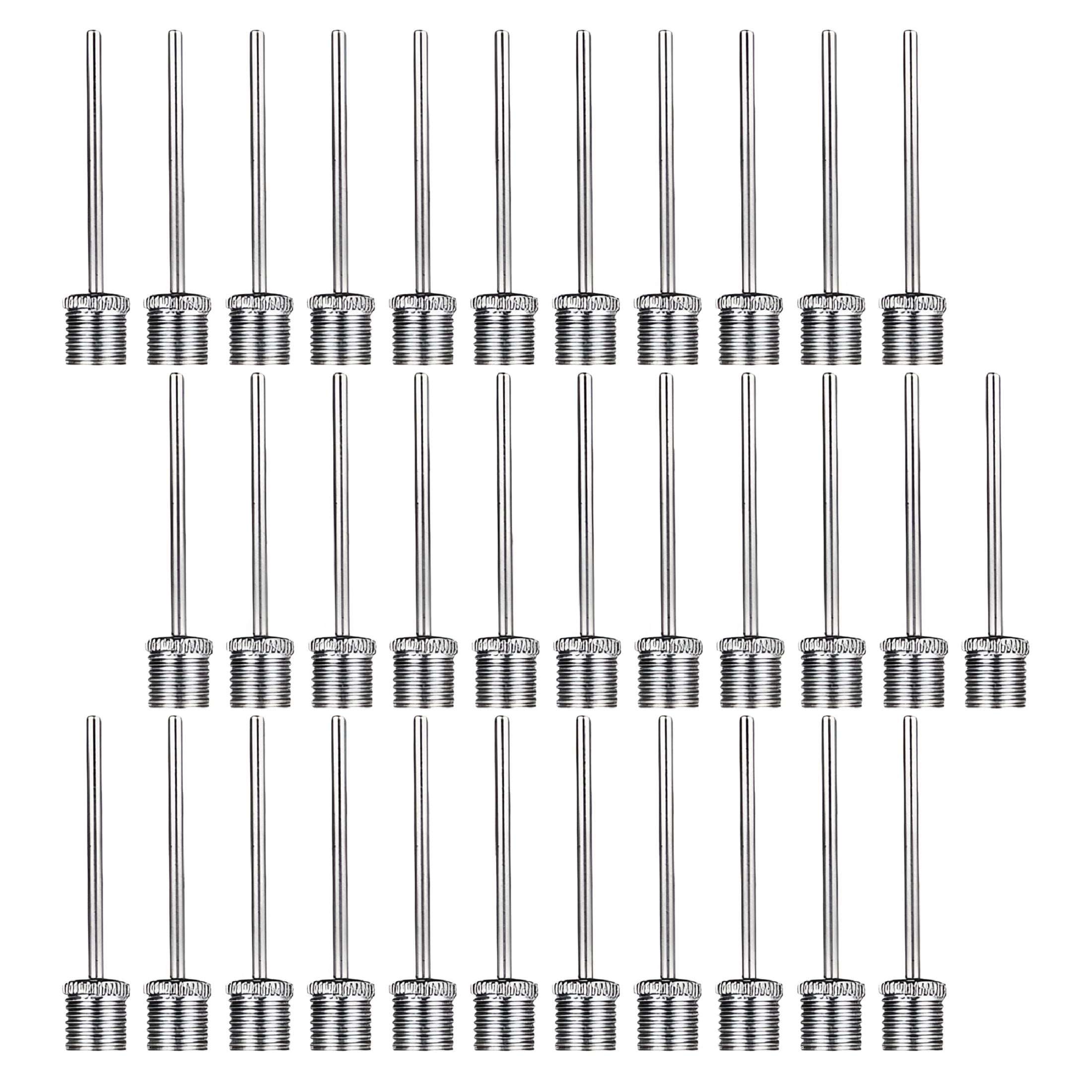 BESTSKY 50 Pcs Pneumatic Needle Portable Basketball Football ...