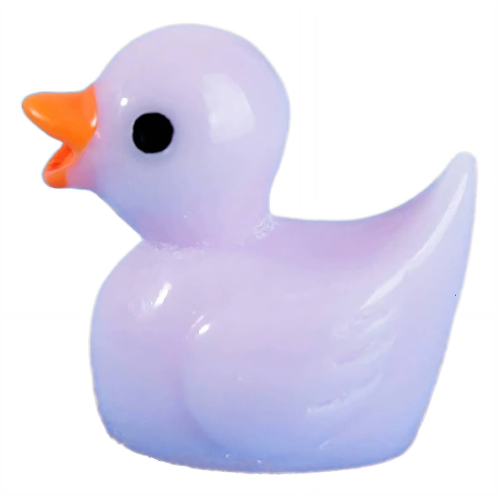 BESTSKY 50 Pcs Tiny Ducks,Exquisite Mini Design Mini Resin Animals ...