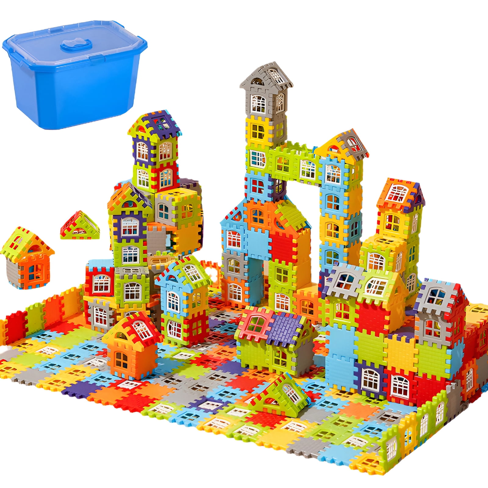 Snap Together Blocks Names SNAPZ Building Bricks 400 Pcs Connecting