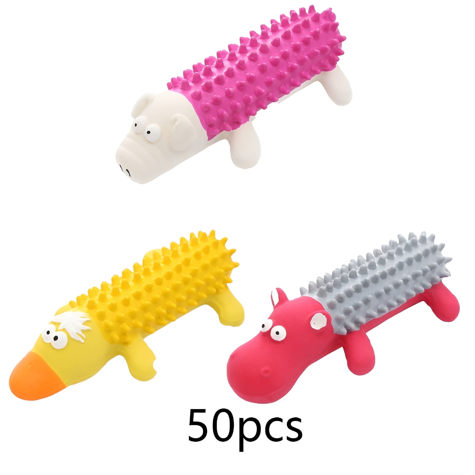 BESTSKY 50Pcs Interactive Dog Ball,Dog Birthday Toy,Cheerble Ball Dog ...