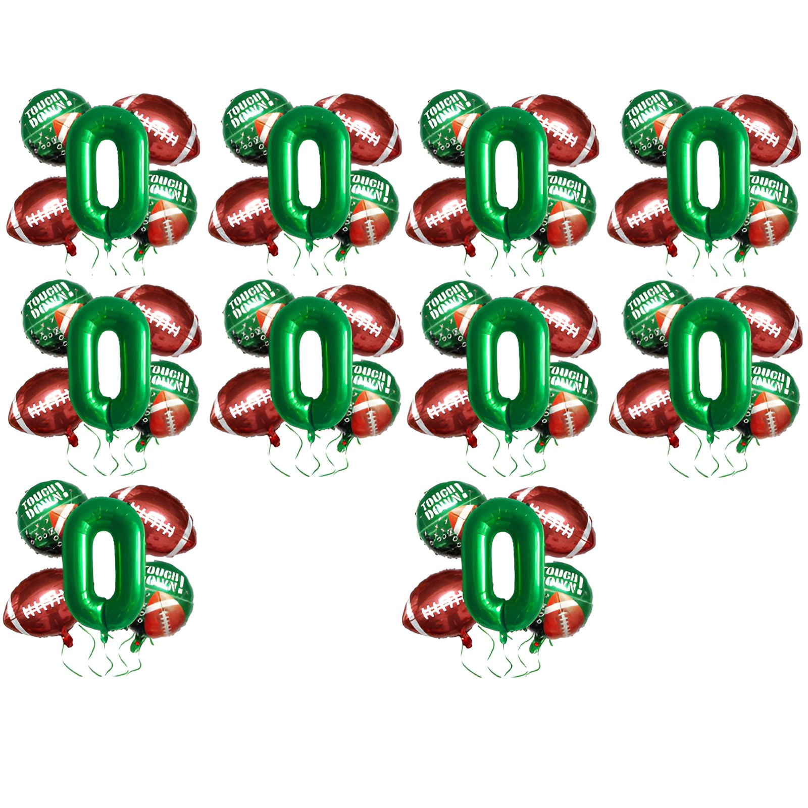 BESTSKY 50Pcs Number Balloons,Digital Balloon Feature Party Decorations ...