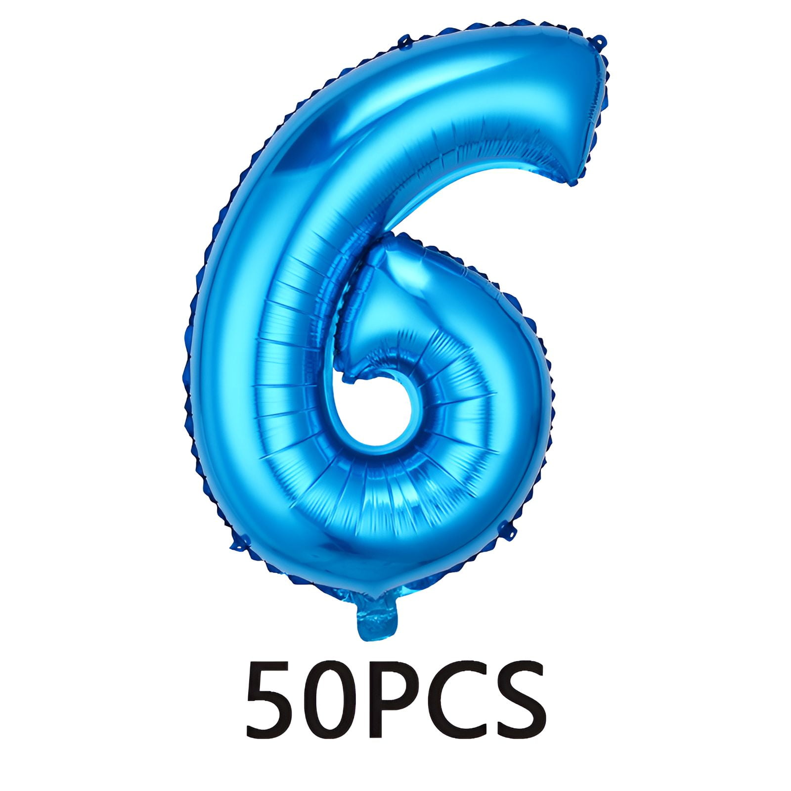 BESTSKY 50Pcs Number Balloons,Fast Balloon Crafting Balloons for ...