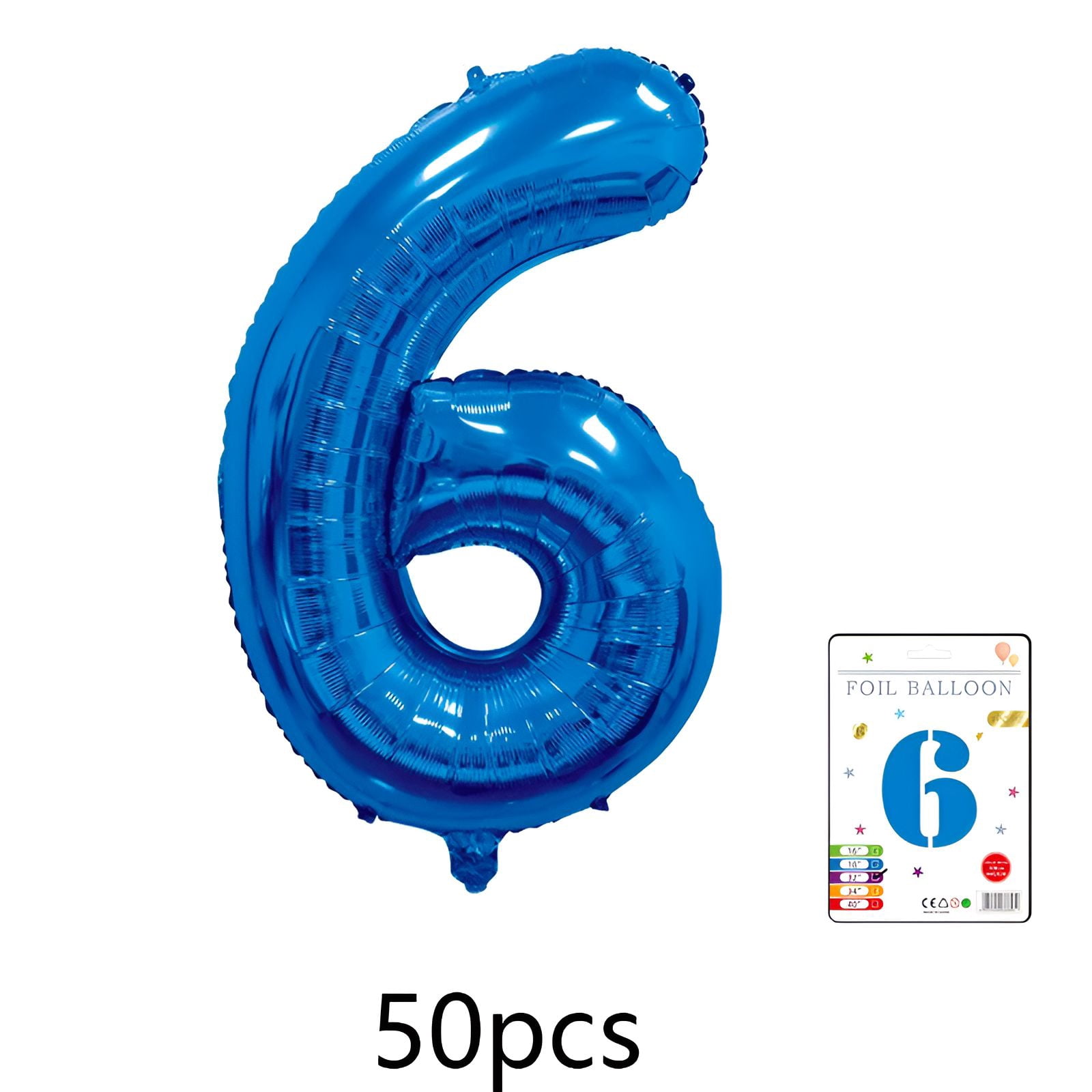 BESTSKY 50Pcs Number Balloons,Full of Creativity Party Setup Birthday ...