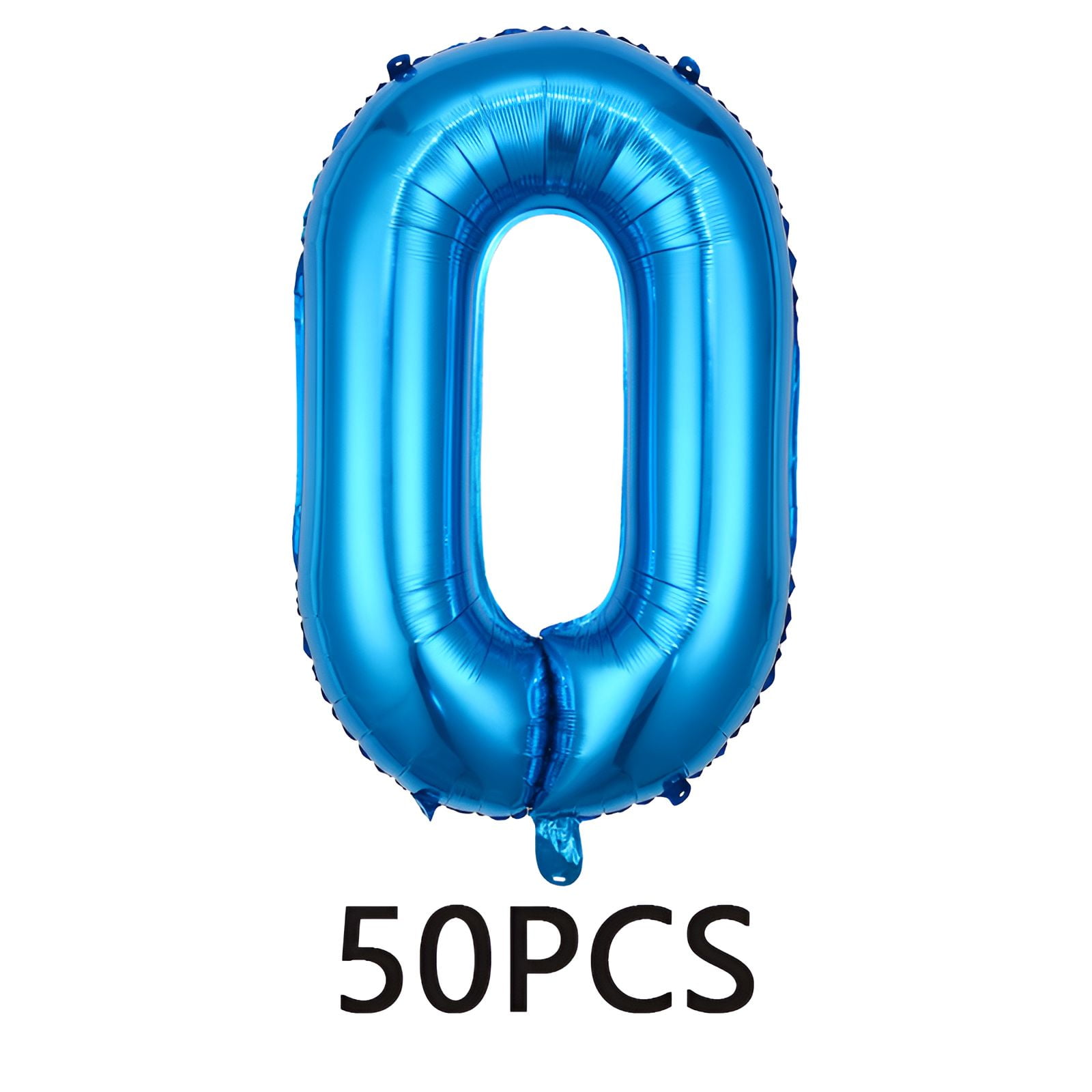BESTSKY 50Pcs Number Balloons,Quick Focus on Numbers Balloons for ...