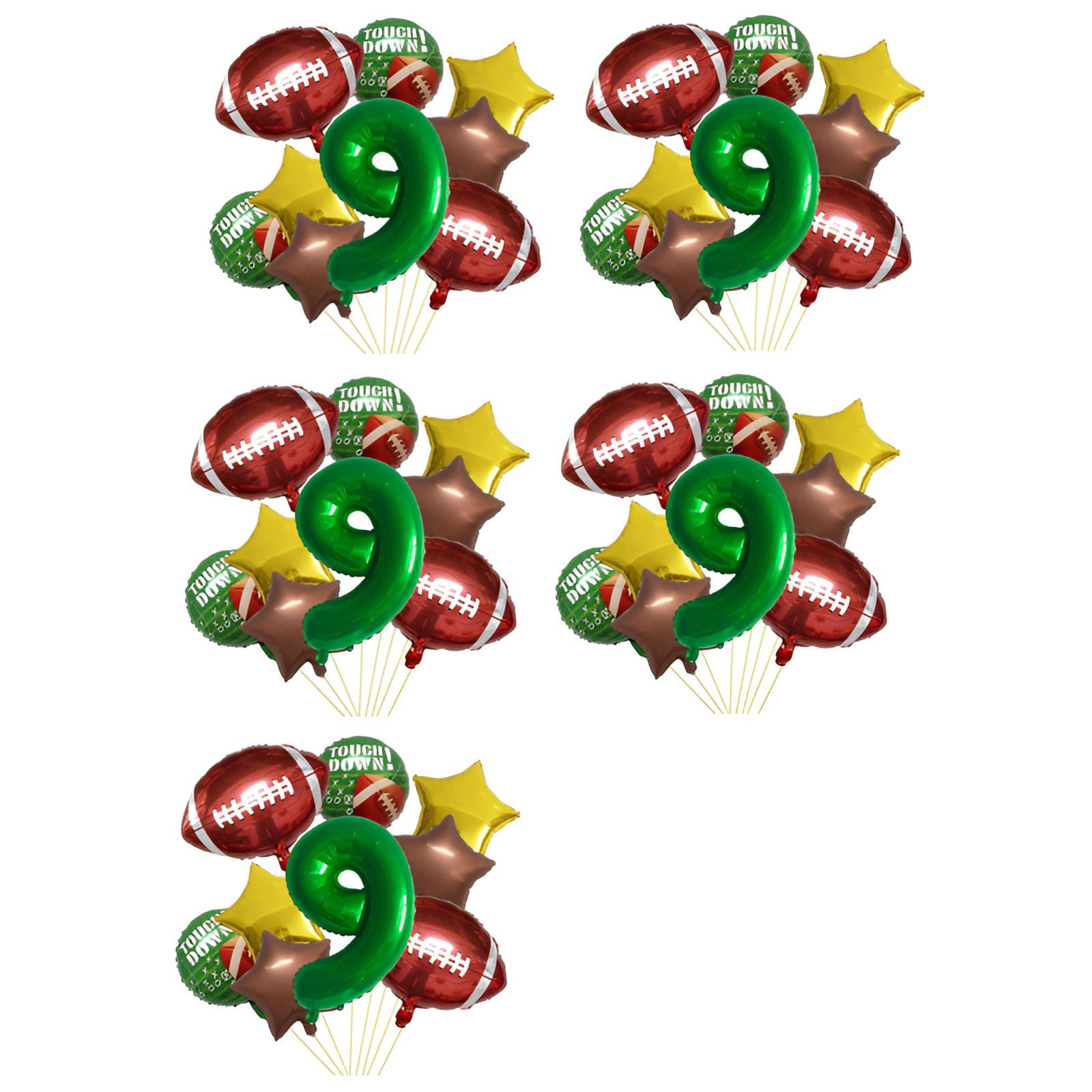 BESTSKY 55Pcs Number Balloons,Lively Party Atmosphere Birthday ...