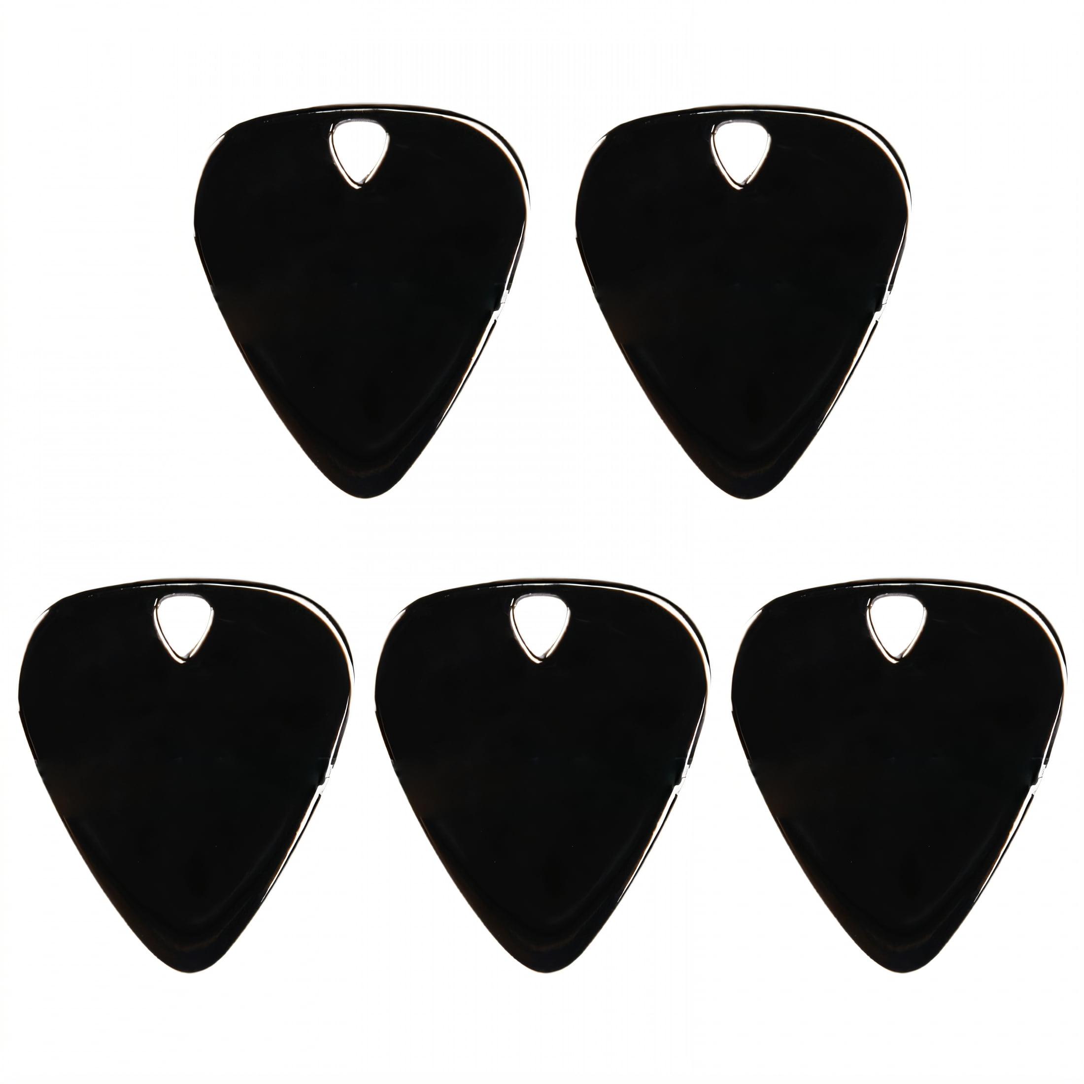 BESTSKY 5Pcs Guitar Picks,Zinc Alloy Guitar Accessories,1.3Mm Guitar ...
