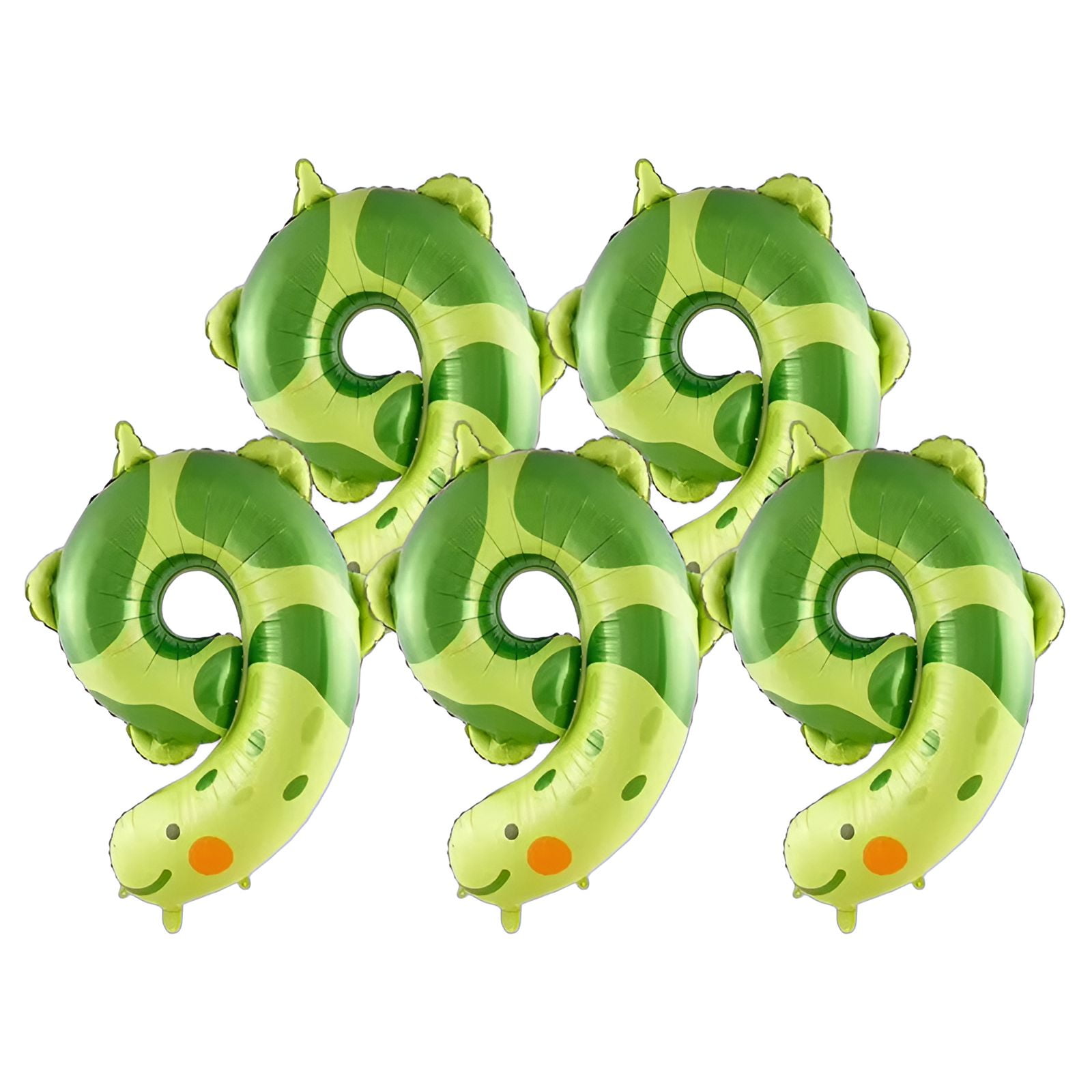 BESTSKY 5Pcs Number Balloons,3D Design Party Decorations,Fast Inflation ...