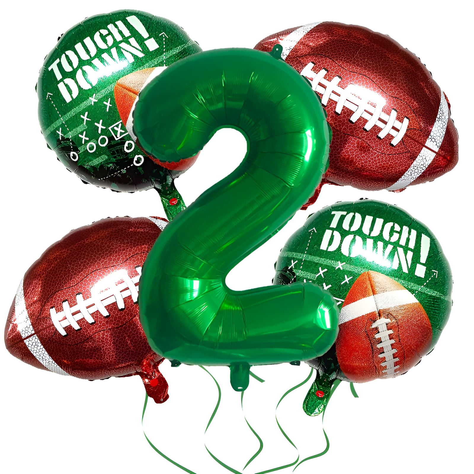 BESTSKY 5Pcs Number Balloons,Digital Balloon Lights Up Venue Party ...