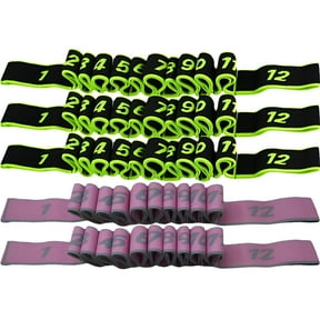 Fitense Resistance Bands Set, 5-80lbs Pull Up Assist Bands with Door ...