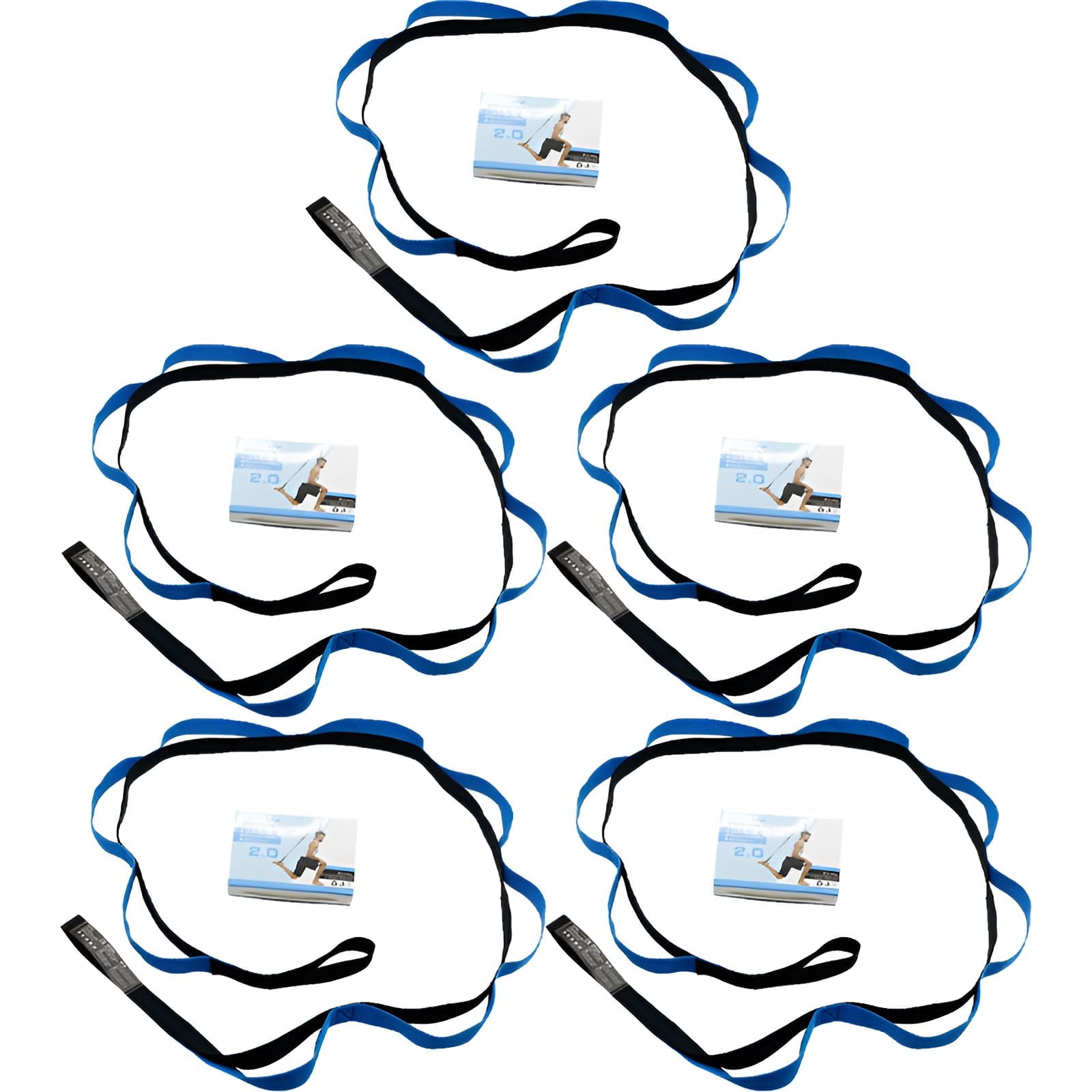 BESTSKY 5Pcs Resistance Bands,Jump Rope Adjustable Resistance Bands for ...