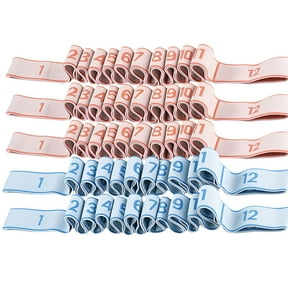 Fitense Resistance Bands Set, 5-80lbs Pull Up Assist Bands with Door ...