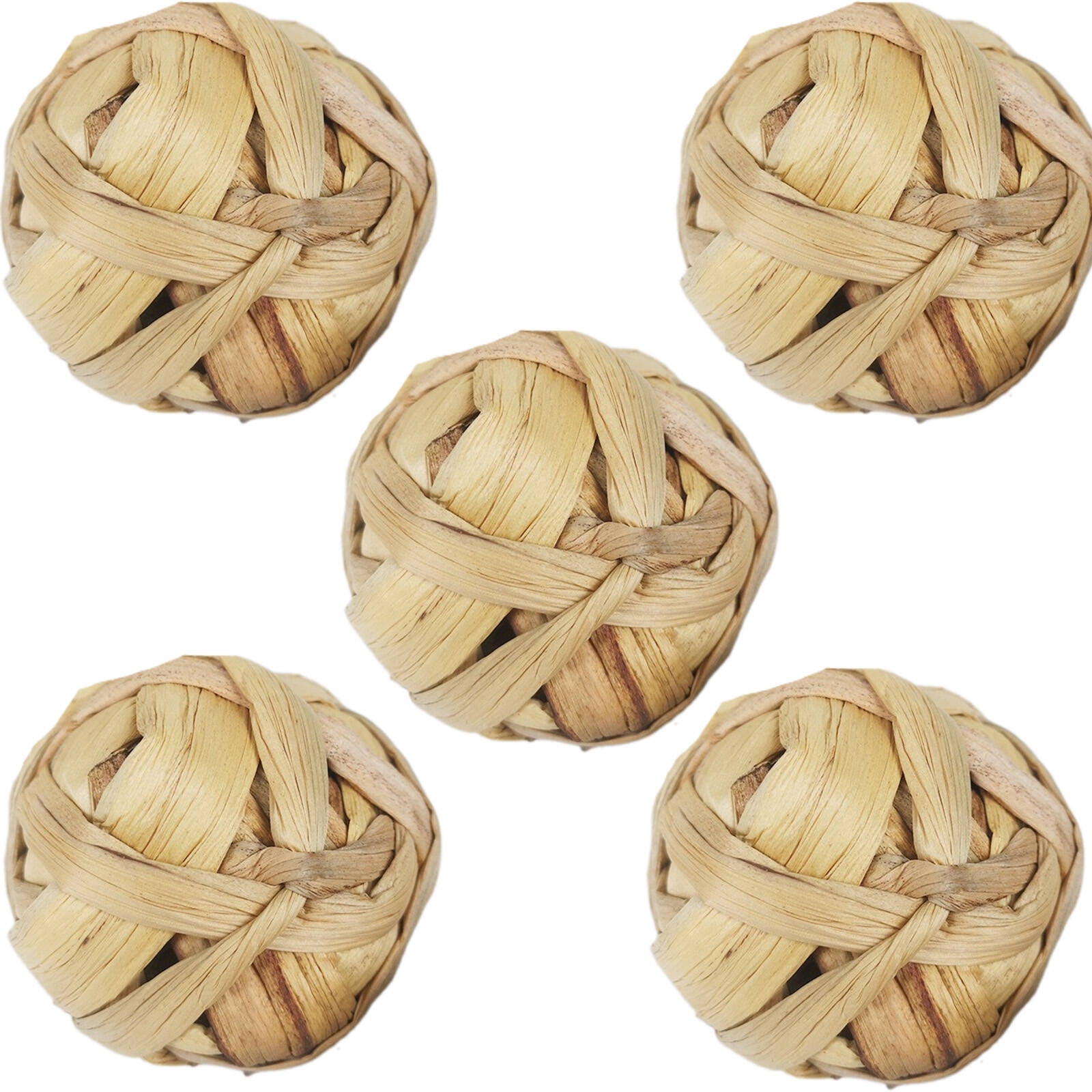 BESTSKY 5Pcs Safe Chewing Rabbit Toys,Herbal Fresh Rabbit Toys for Biting Fun,Organic Guinea Pig ...