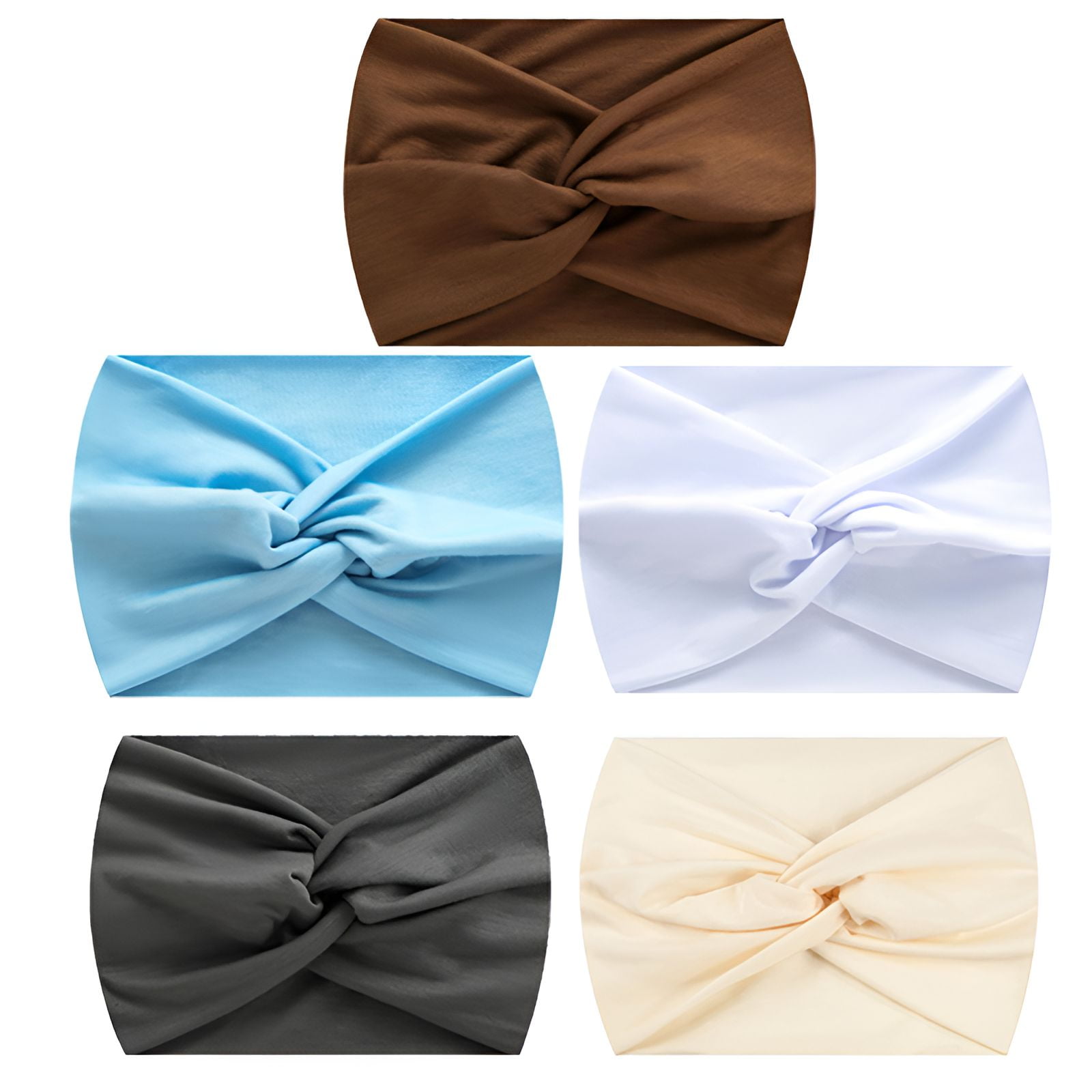 BESTSKY 5Pcs Sweat Band,Leopard Texture Running Headband,Chic Fit ...