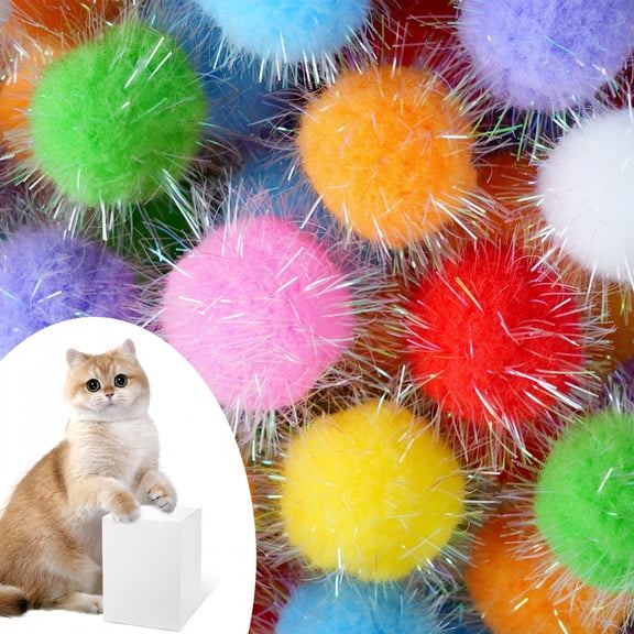Fuzzy Cat Balls