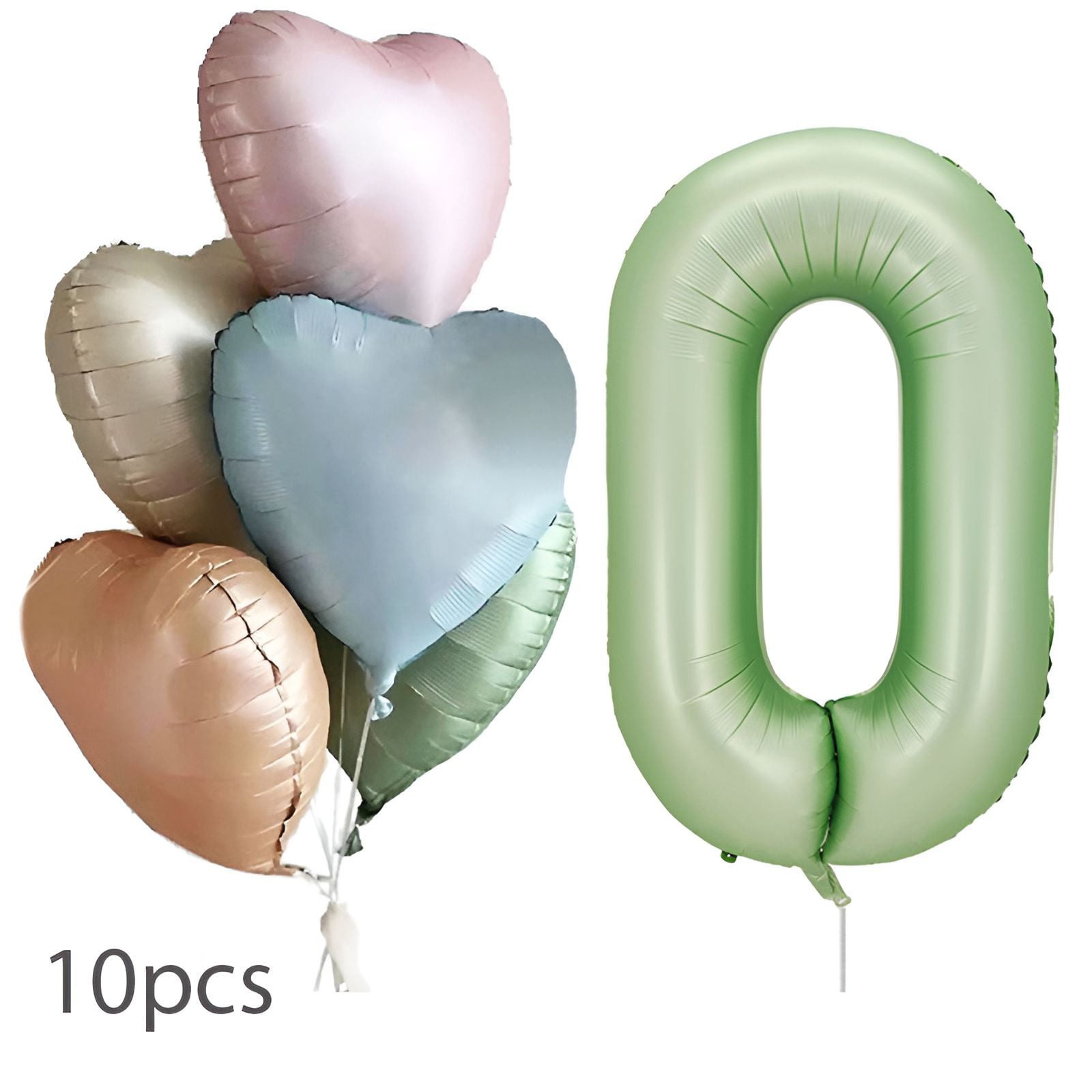 BESTSKY 60Pcs Number Balloons,Easy Match with Different Themes Party Decorations,Party Highlight ...