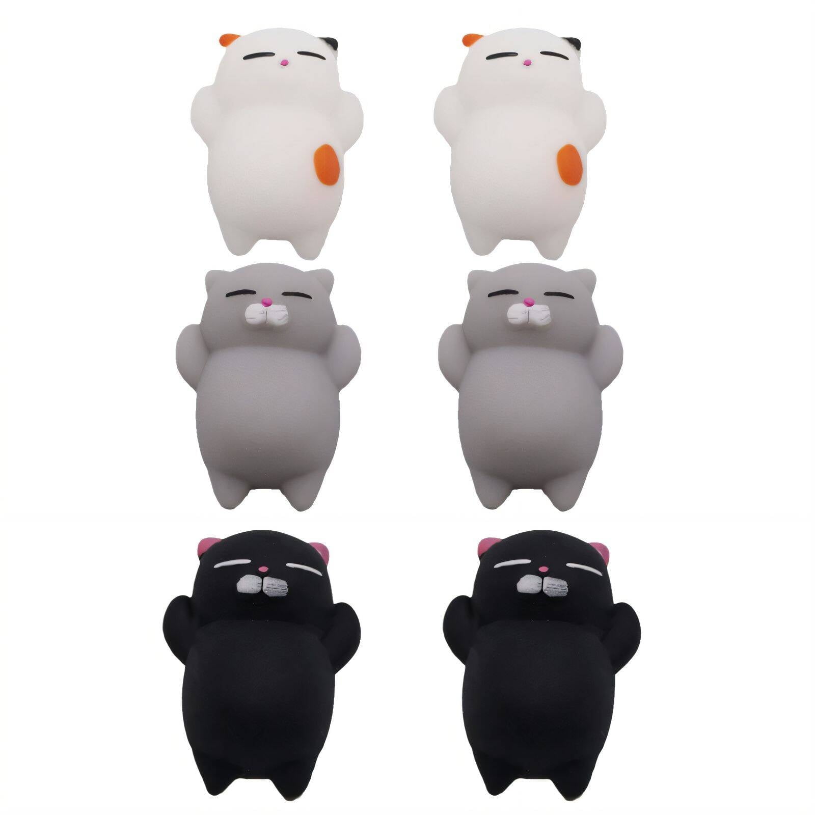 BESTSKY 6Pcs Figette Toys,Cheerful Stress Buddy Squeeze Toys,Mood Lift ...
