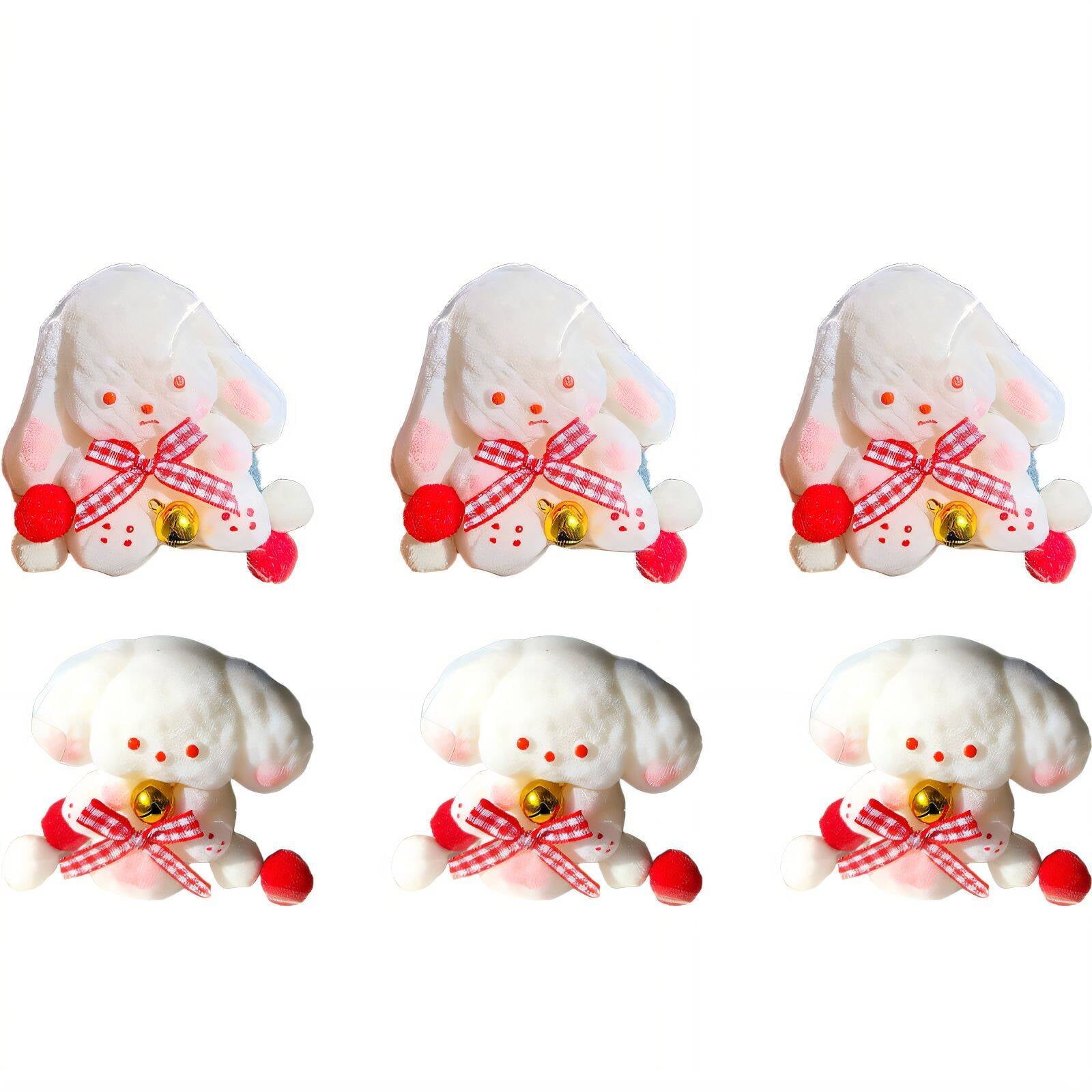 BESTSKY 6Pcs Figette Toys,Cute Shape Sensory Toys,Soft Bounce Fidgets ...