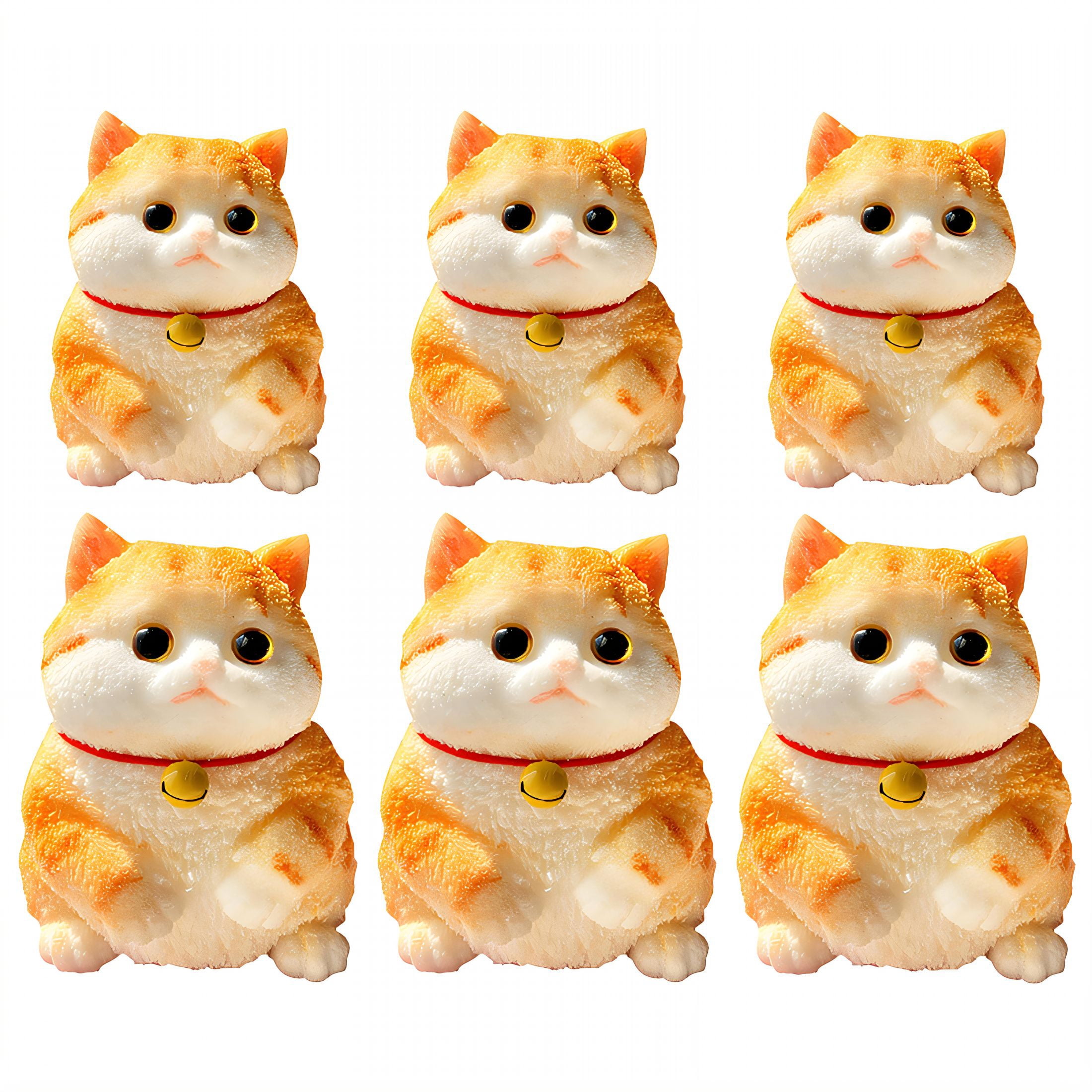 BESTSKY 6Pcs Figette Toys,Silky Bounce Squeeze Toys,Fun Pet Fidgets for ...