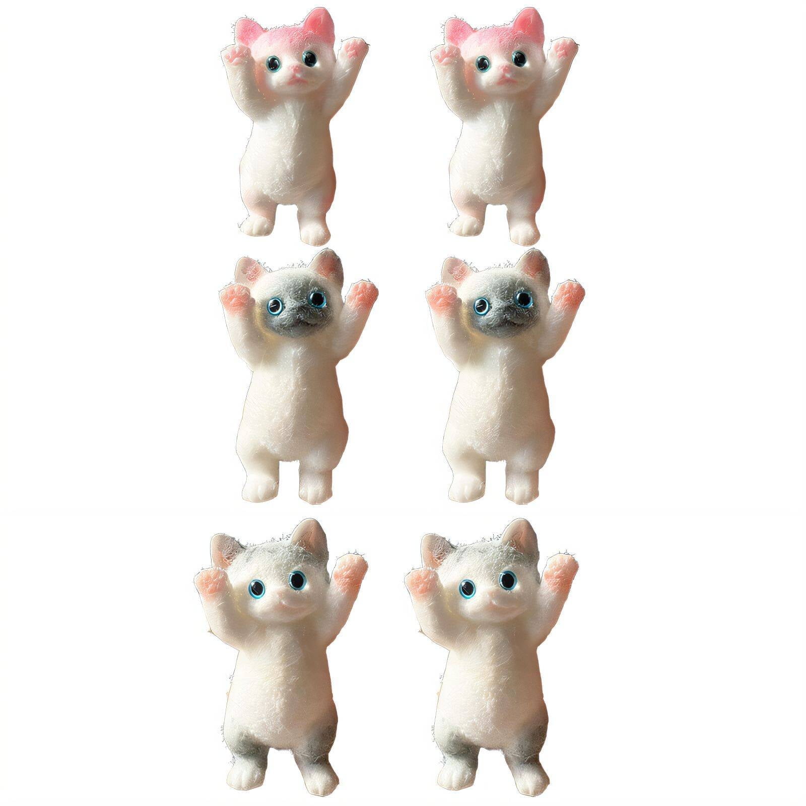 BESTSKY 6Pcs Squishy Toys,Cat Cat Toys for Kids, Slow Rising Squishy ...