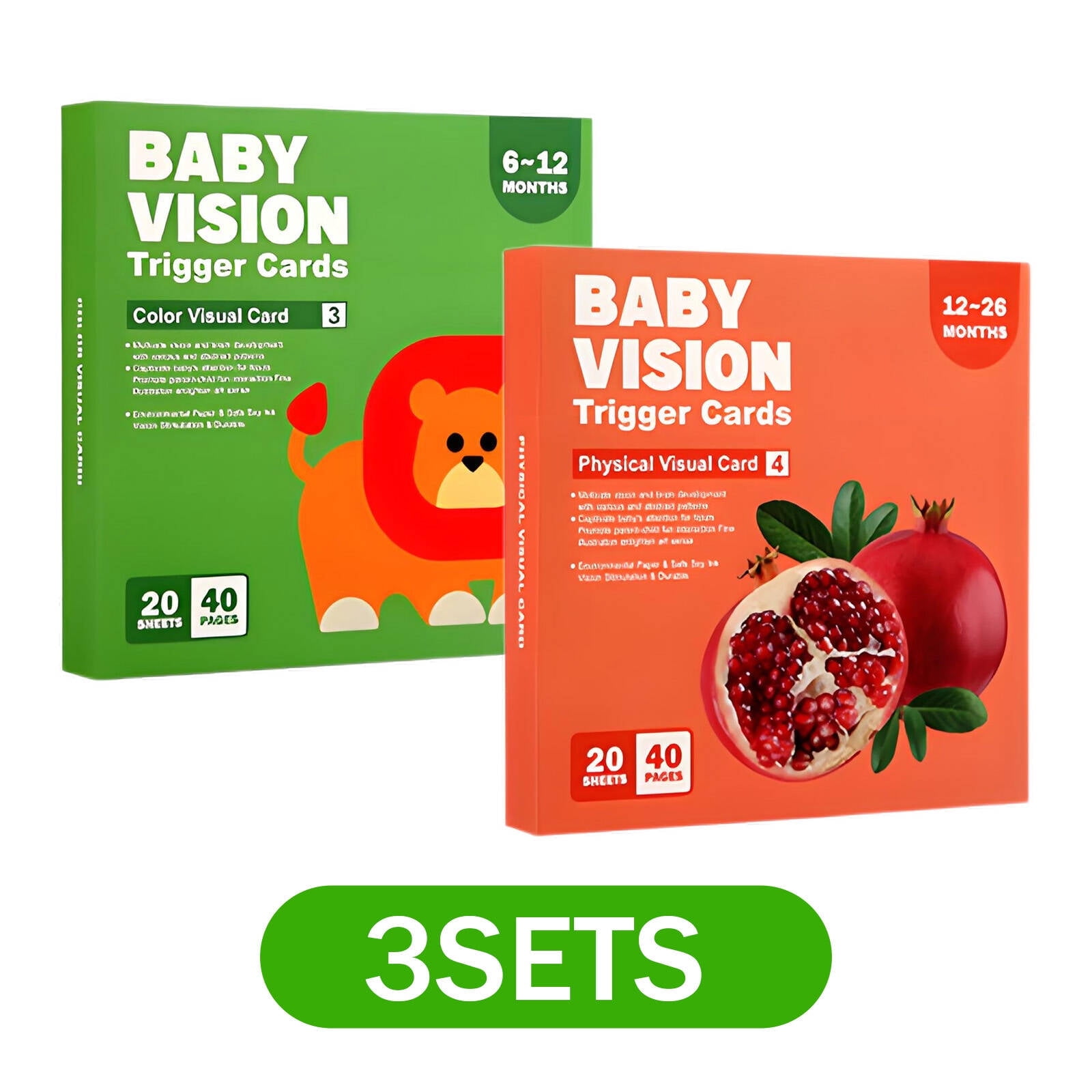 BESTSKY 6Pcs Flash Cards,Scenario-Based Learning Toddler Flash Cards ...