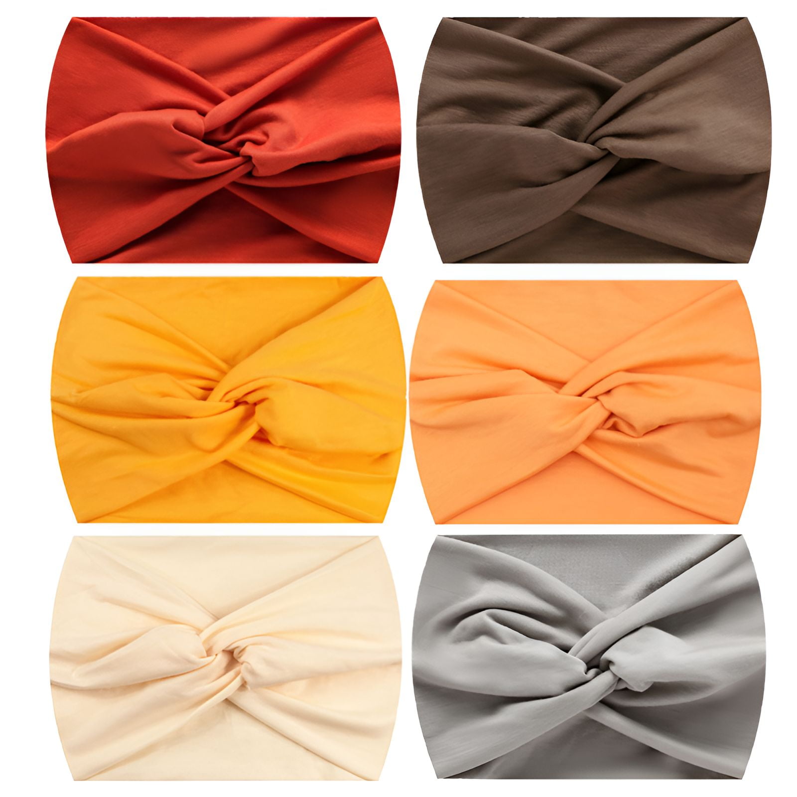 BESTSKY 6Pcs Sweat Band,Elegant Texture Running Headband,Trendy Comfort ...