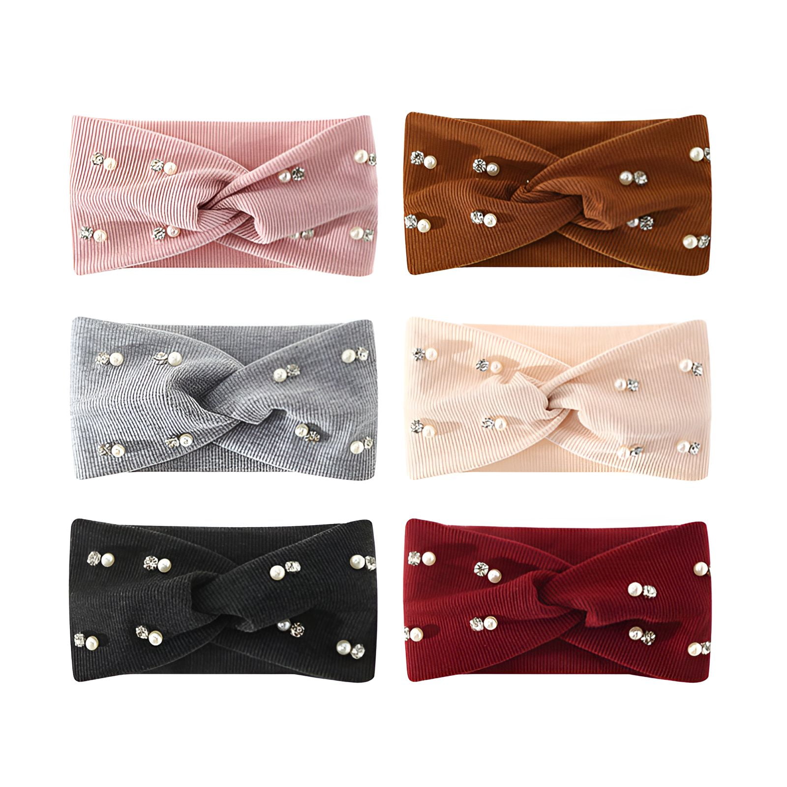 BESTSKY 6Pcs Wide Headbands for Women,Versatile Style Elastic Headbands ...