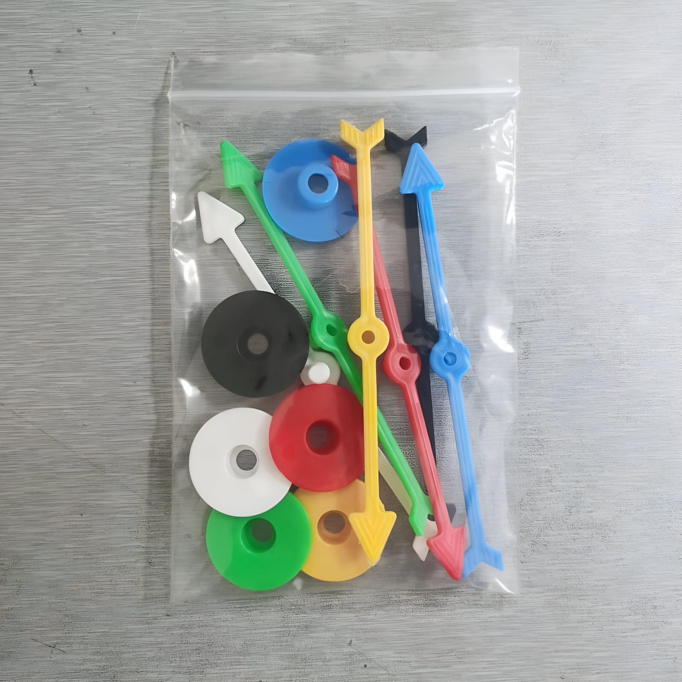 BESTSKY 6pcs Interactive Game Arrow Spinners Colorful Plastic Game ...