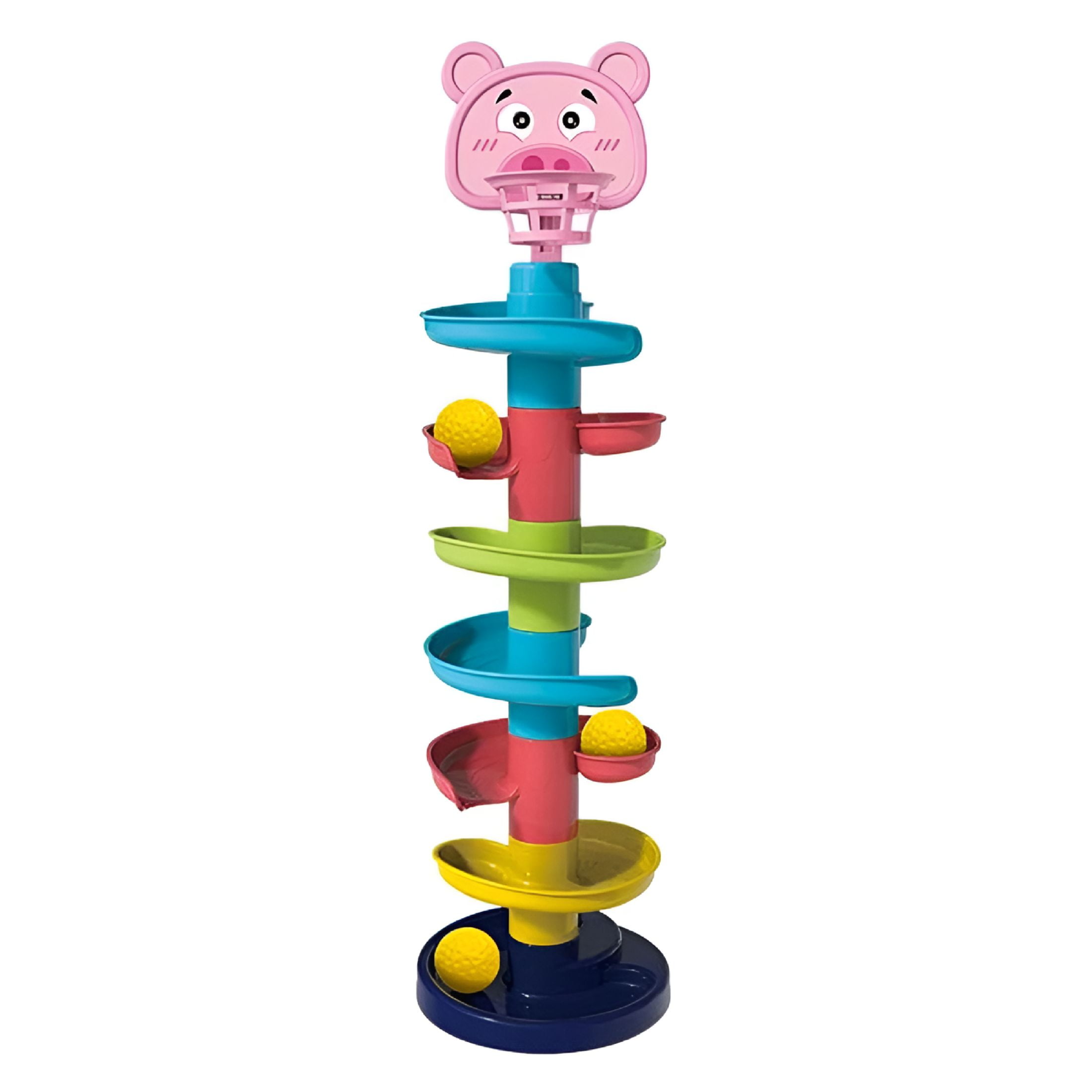 BESTSKY 7 Layer Ball Drop Roll Swirling Tower for Baby Toddler ...