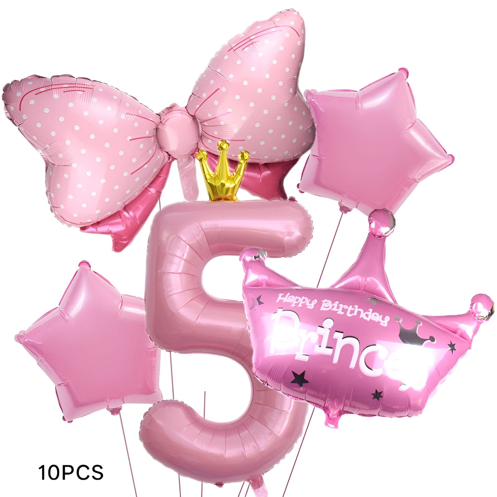BESTSKY 70Pcs Number Balloons,Energetic Party Highlight Balloons for Birthday Party,Dreamy ...