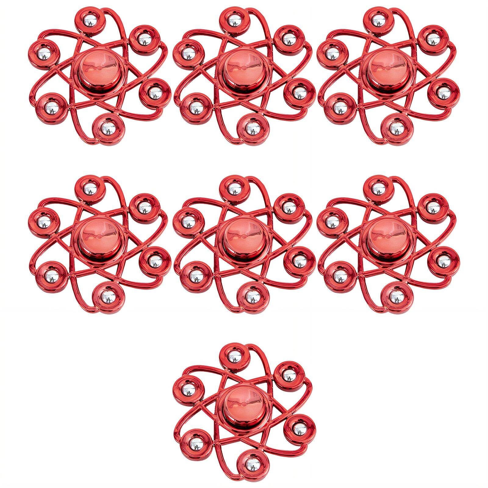 BESTSKY 7Pcs Fidget Spinner,Lotus Adult Fidget Toys,Stress Relief Gifts ...