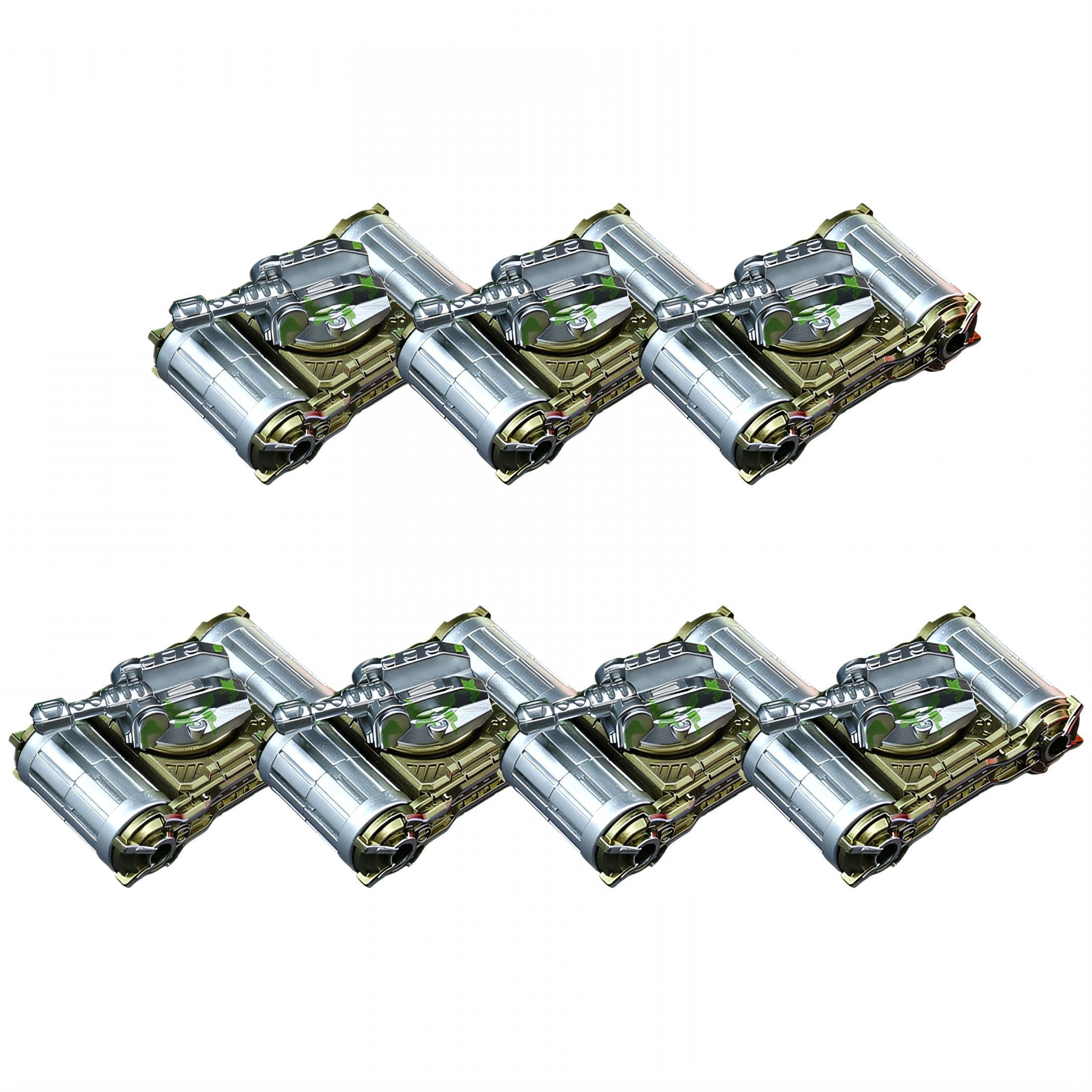 BESTSKY 7Pcs Fidget Spinners,Futuristic Mecha Design Fidget Toys for ...